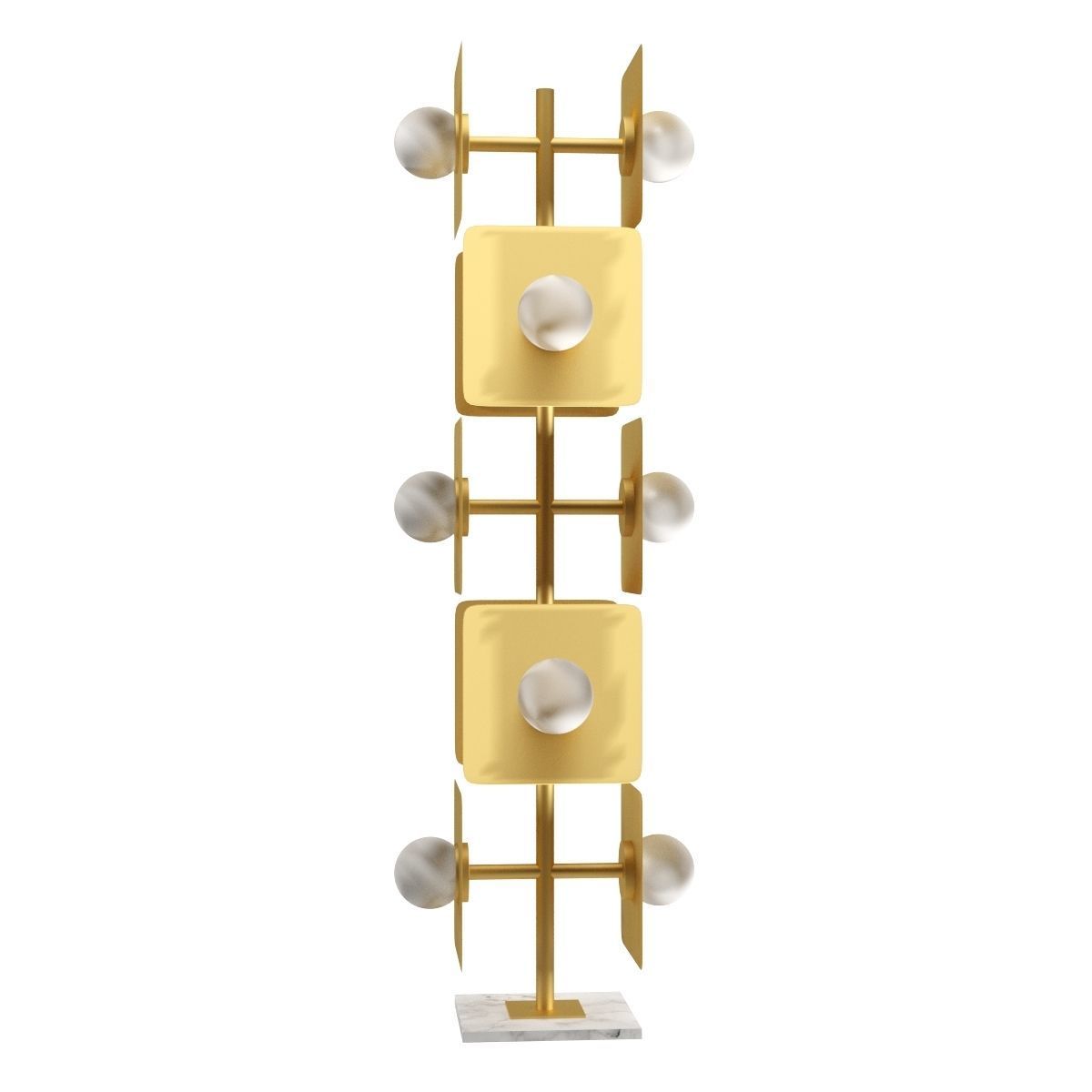PUZZLE FLOOR LAMP designed by Jonathan Adler 3D model | CGTrader