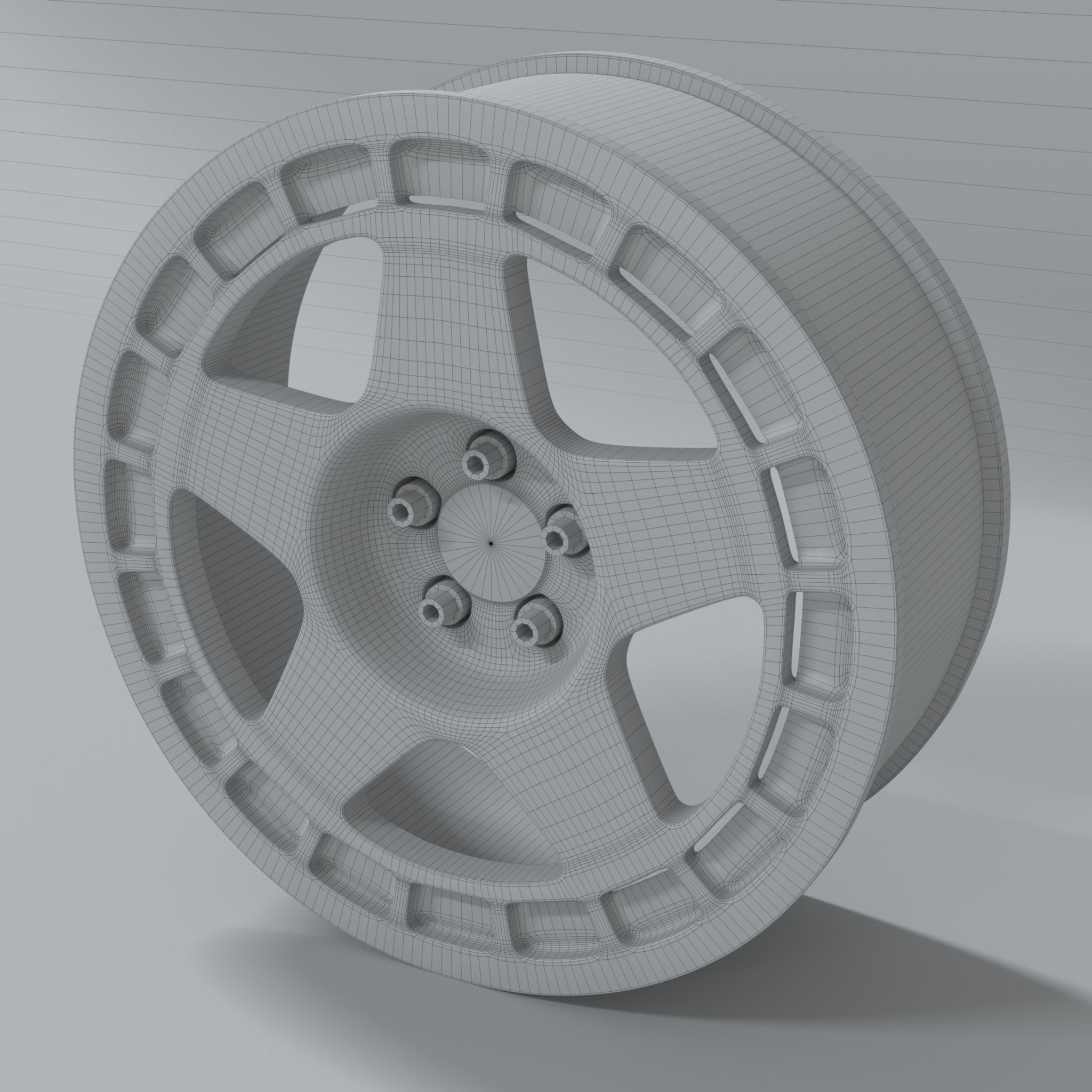 Fifteen52 Turbomac Rim free 3D model | CGTrader