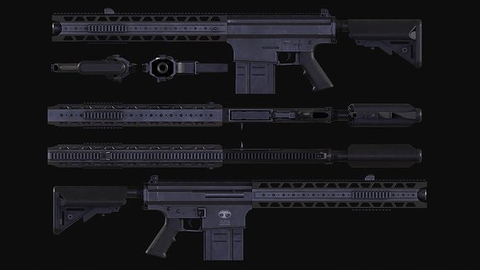 3D model MAR-10 VR / AR / low-poly | CGTrader