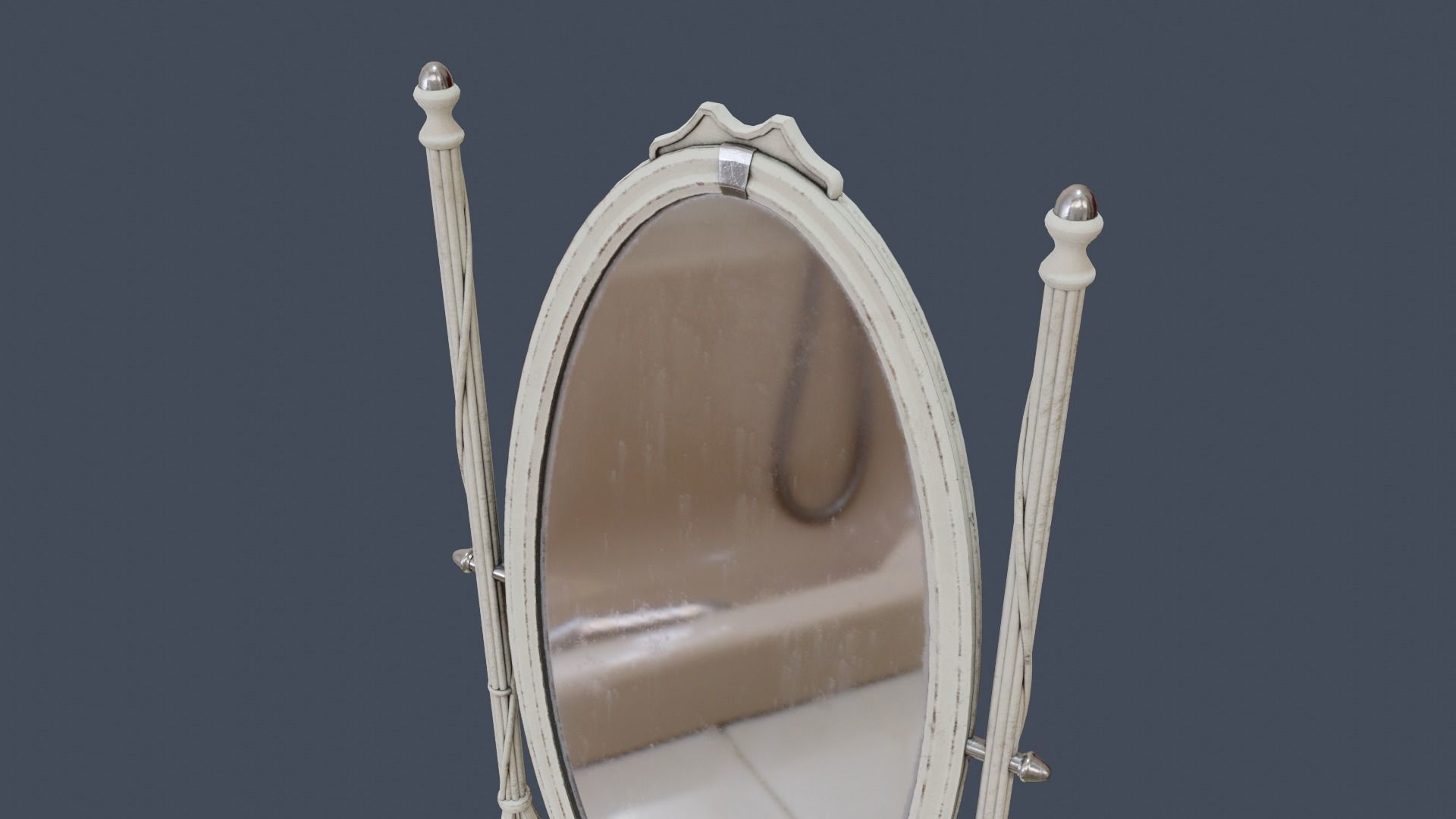 3D model Standing Vanity Mirror VR / AR / low-poly | CGTrader