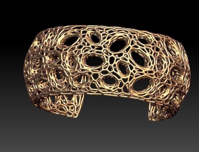 bracelet 3D model 3D printable | CGTrader