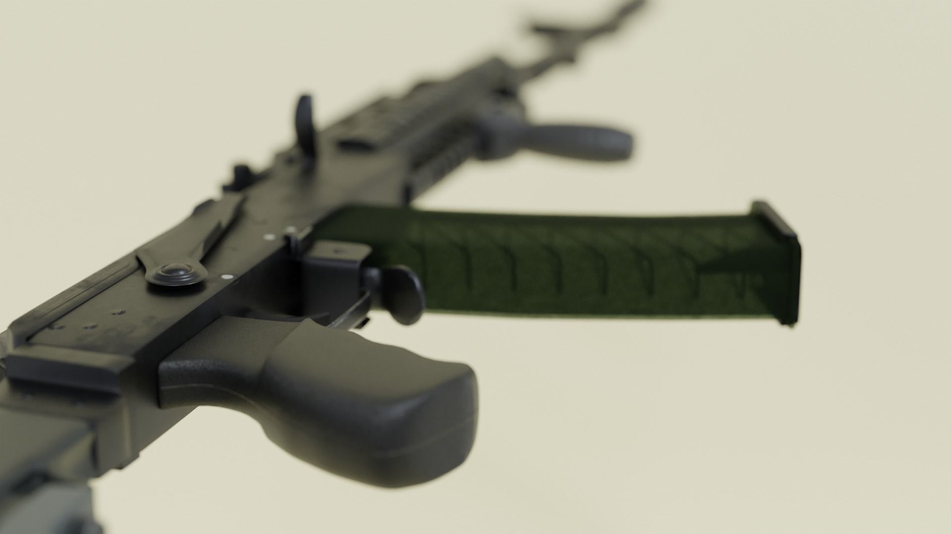 Beryl C Polish Assault Rifle 3D model | CGTrader