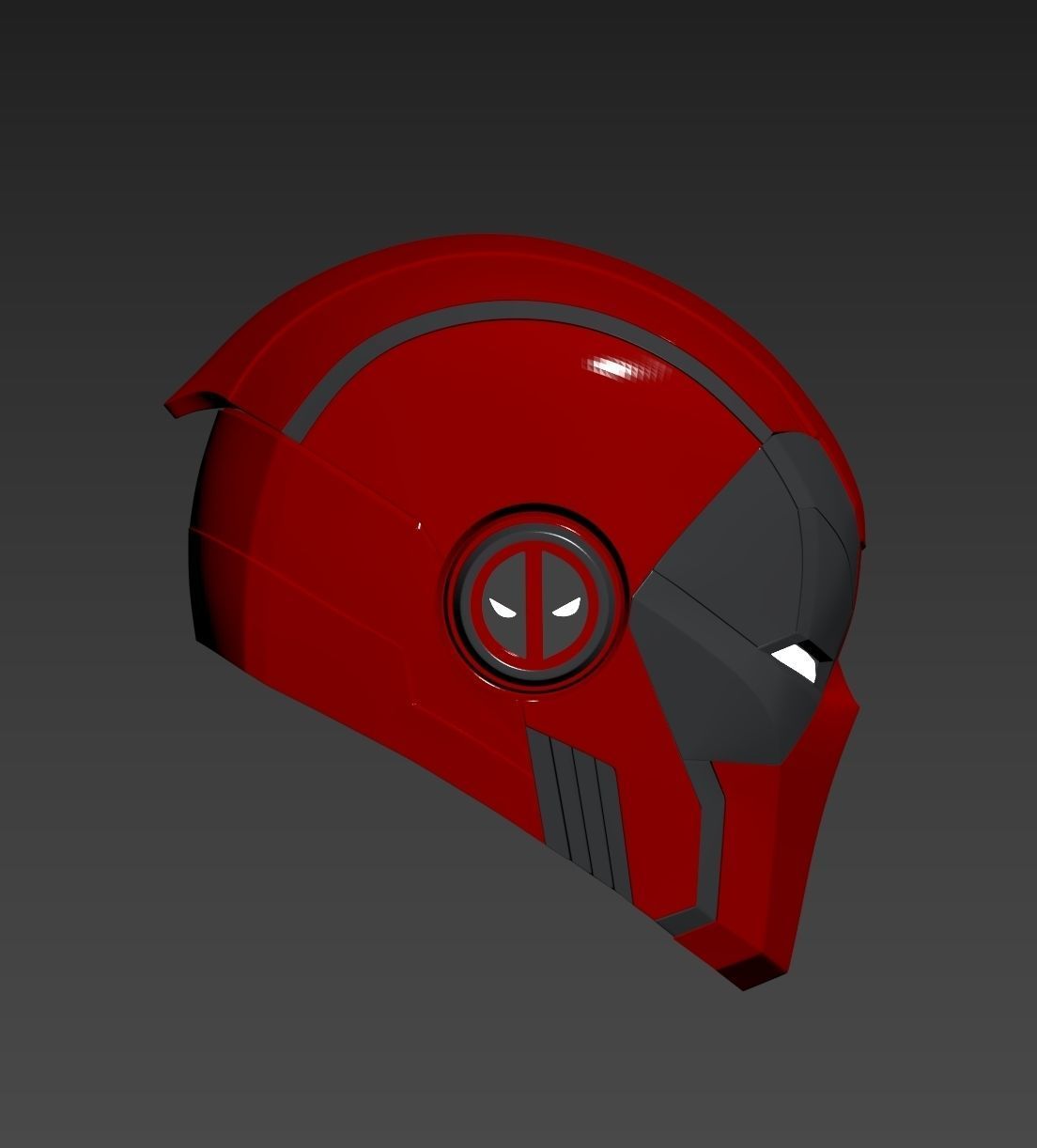 ARMORIZED DEADPOOL IronPool Helmet 3D model 3D printable | CGTrader