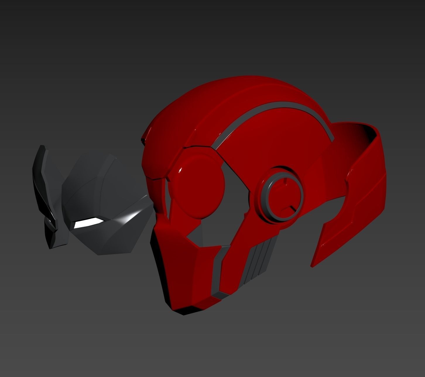 ARMORIZED DEADPOOL IronPool Helmet 3D model 3D printable | CGTrader