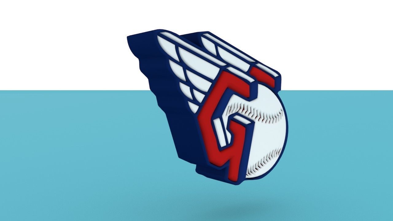 Cleveland Guardians New Team Logo 3D model | CGTrader