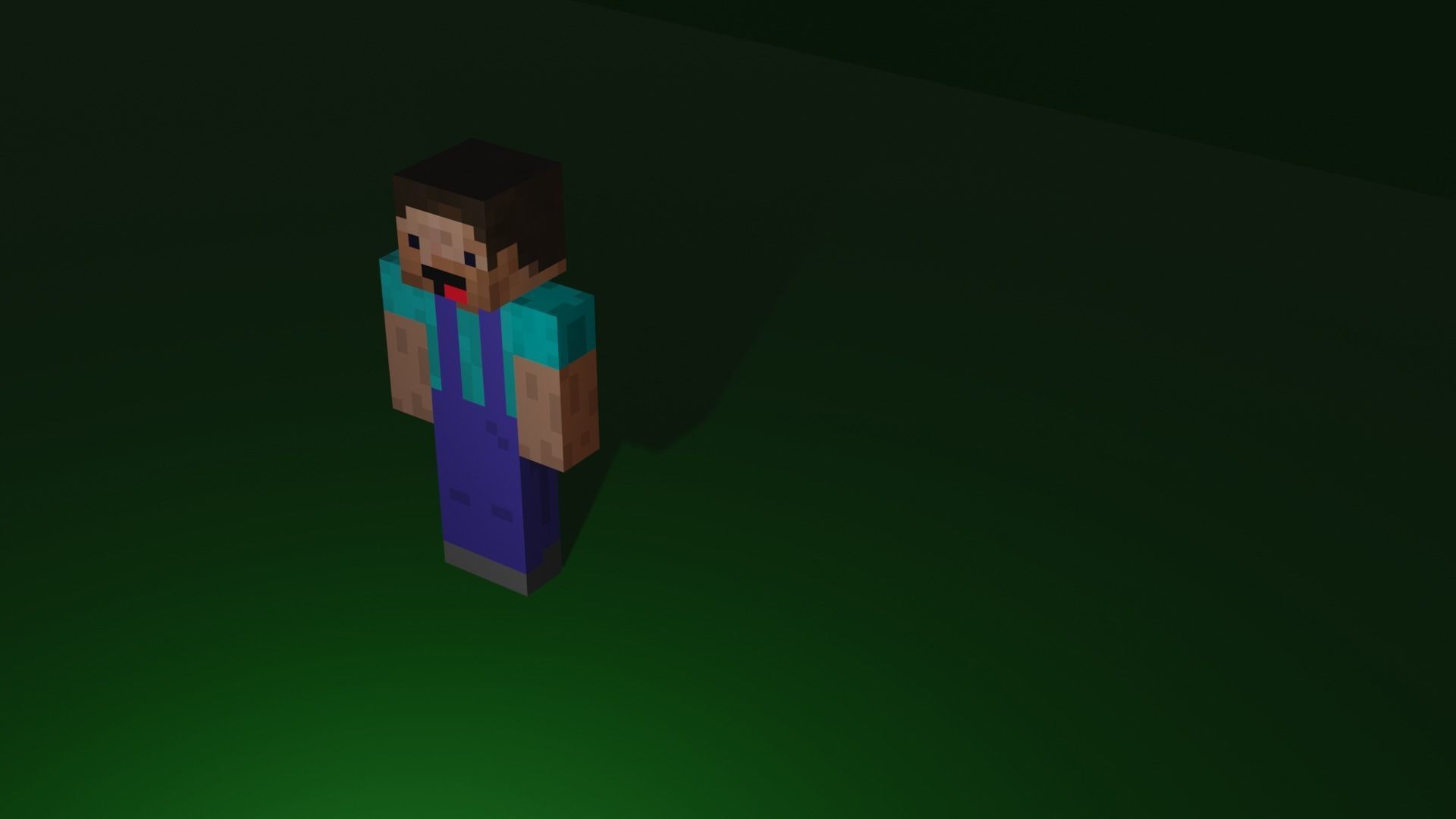 Steve 3D minecraft character free 3D model | CGTrader