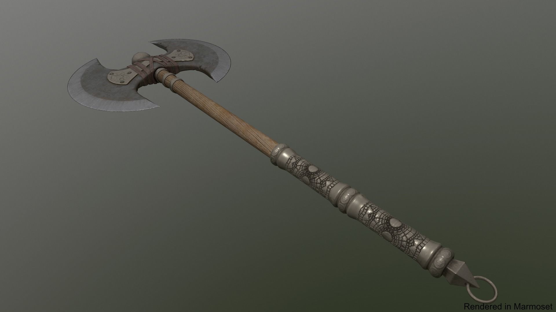 Battle Axe 3D model | CGTrader