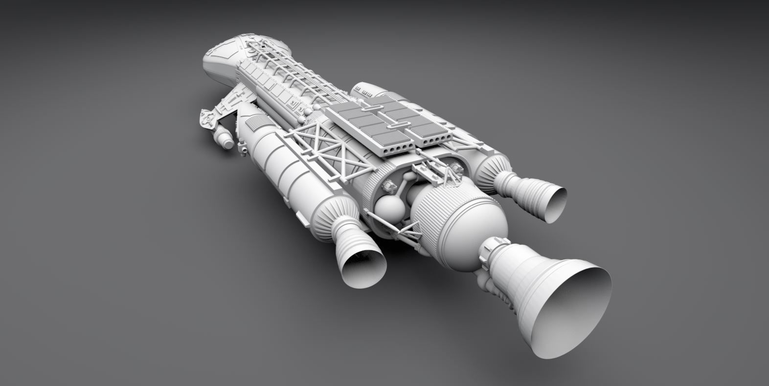 1999 Space Hawk Scale model 3D model 3D printable | CGTrader