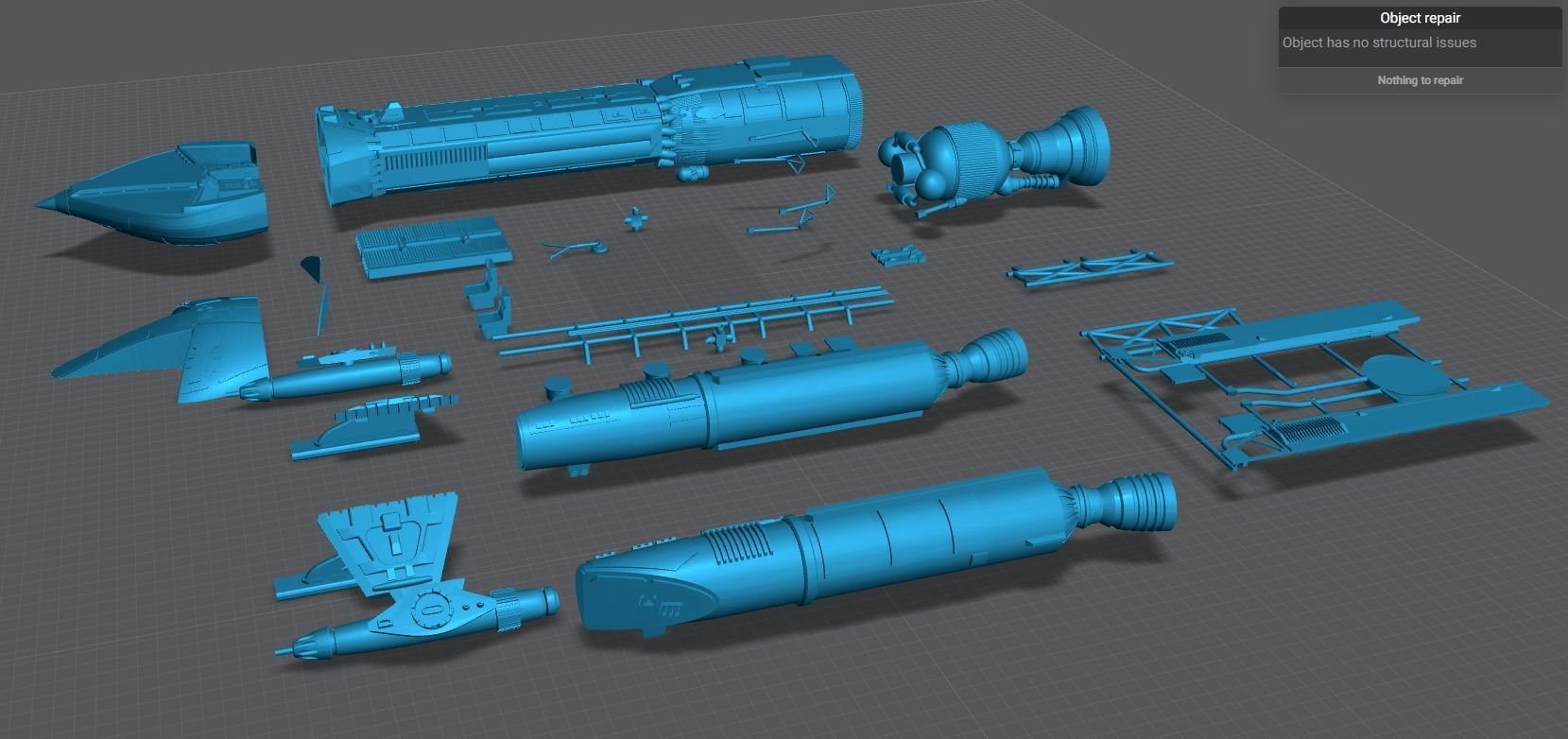 1999 Space Hawk Scale model 3D model 3D printable | CGTrader