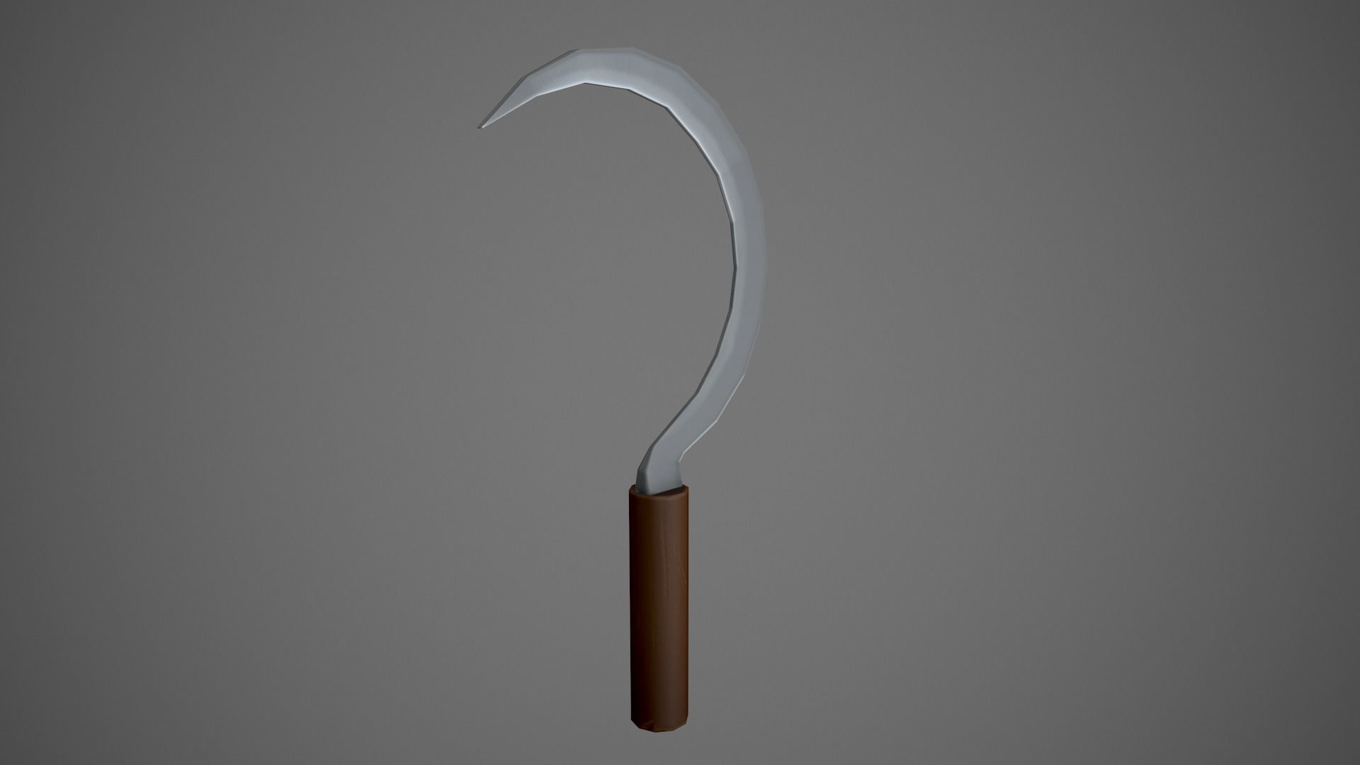 Stylized Sickle free VR / AR / low-poly 3D model | CGTrader