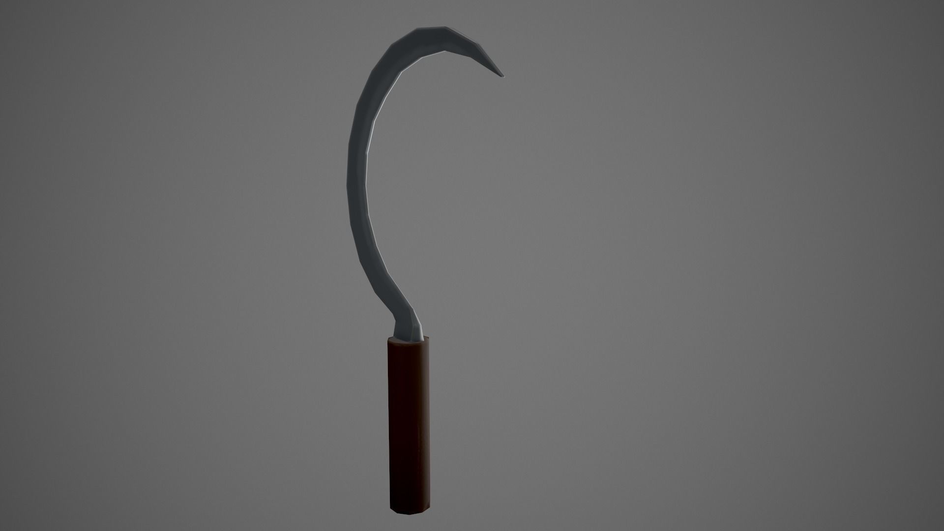 Stylized Sickle free VR / AR / low-poly 3D model | CGTrader