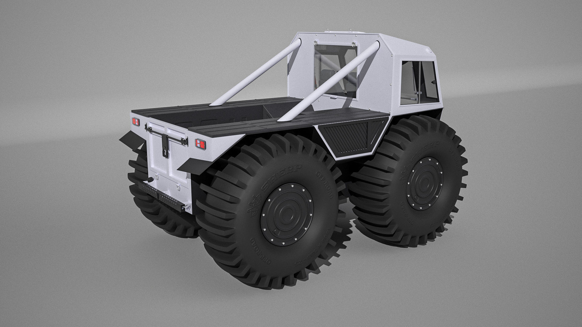 Sherp N 1200 Pickup Concept 3D model | CGTrader