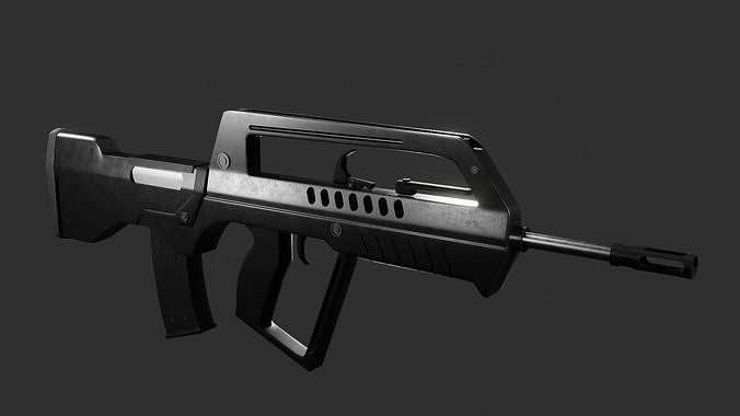 Famas Redesign 3D model | CGTrader