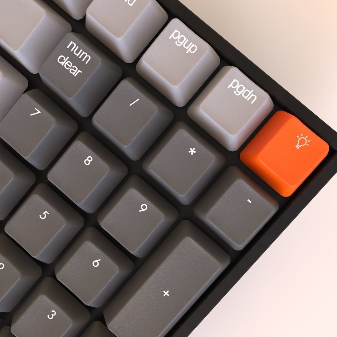 Keycrone K4 V2 Mechanical Keyboard 3D model | CGTrader