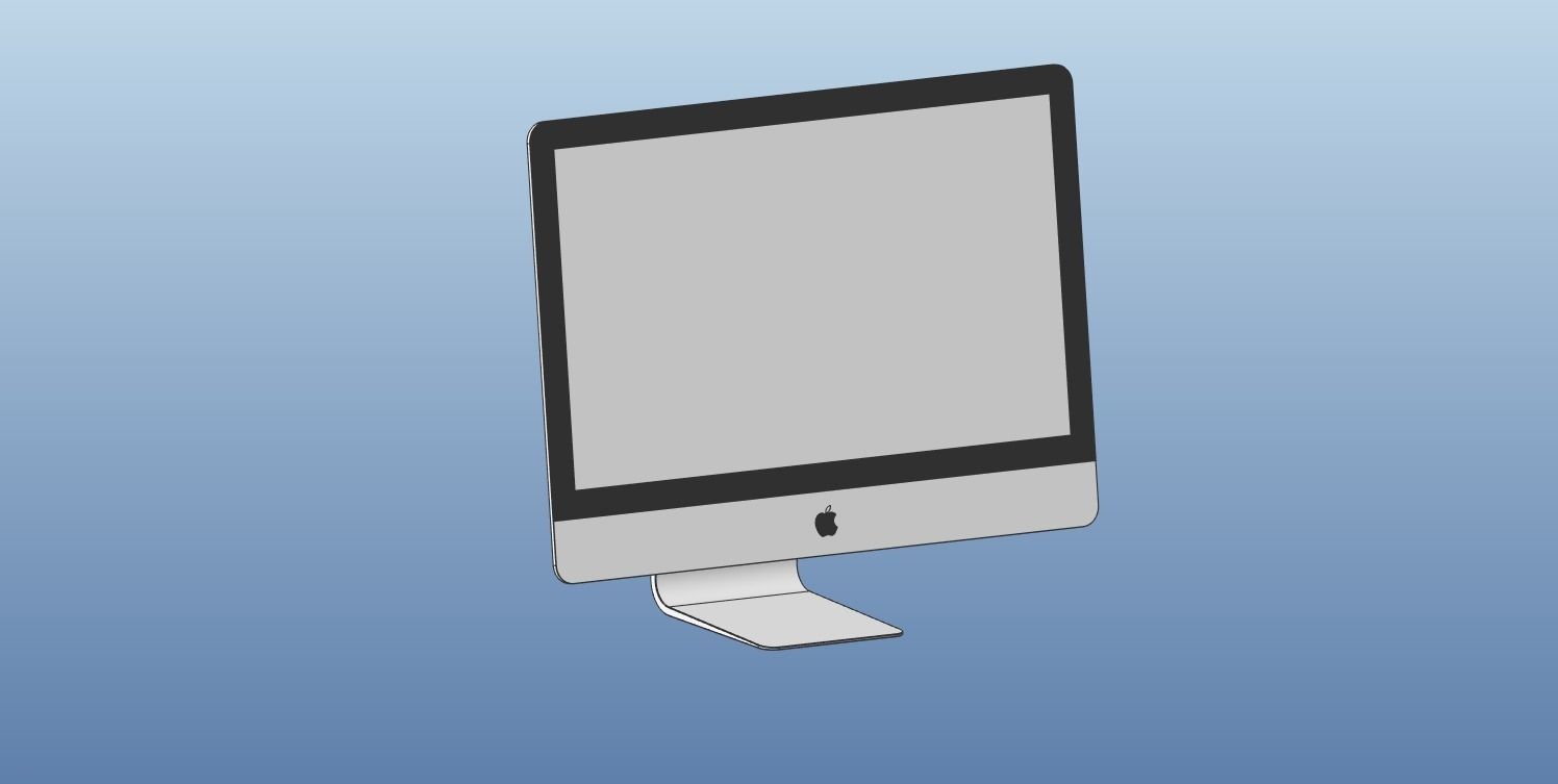 iMac - Apple free 3D model | CGTrader