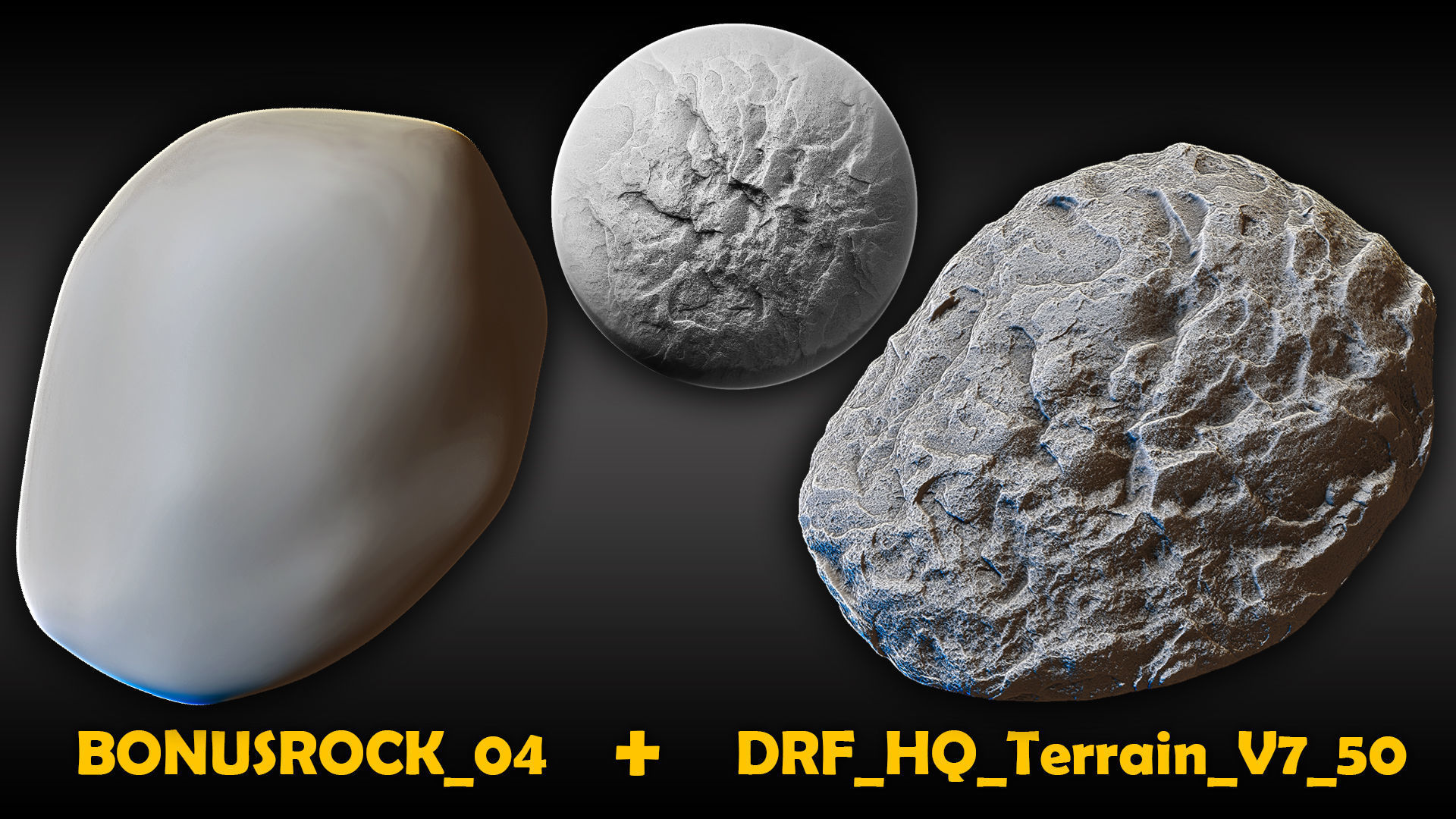 Ultra HQ Terrain Seamless Sculpt Zbrush brushes and Alphas Vol7 3D ...