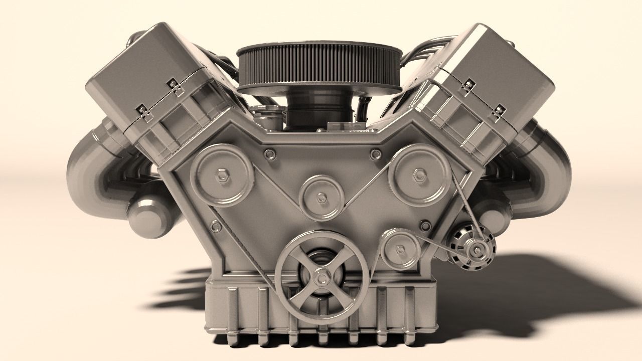 engine for 3DPrint 3D model 3D printable | CGTrader