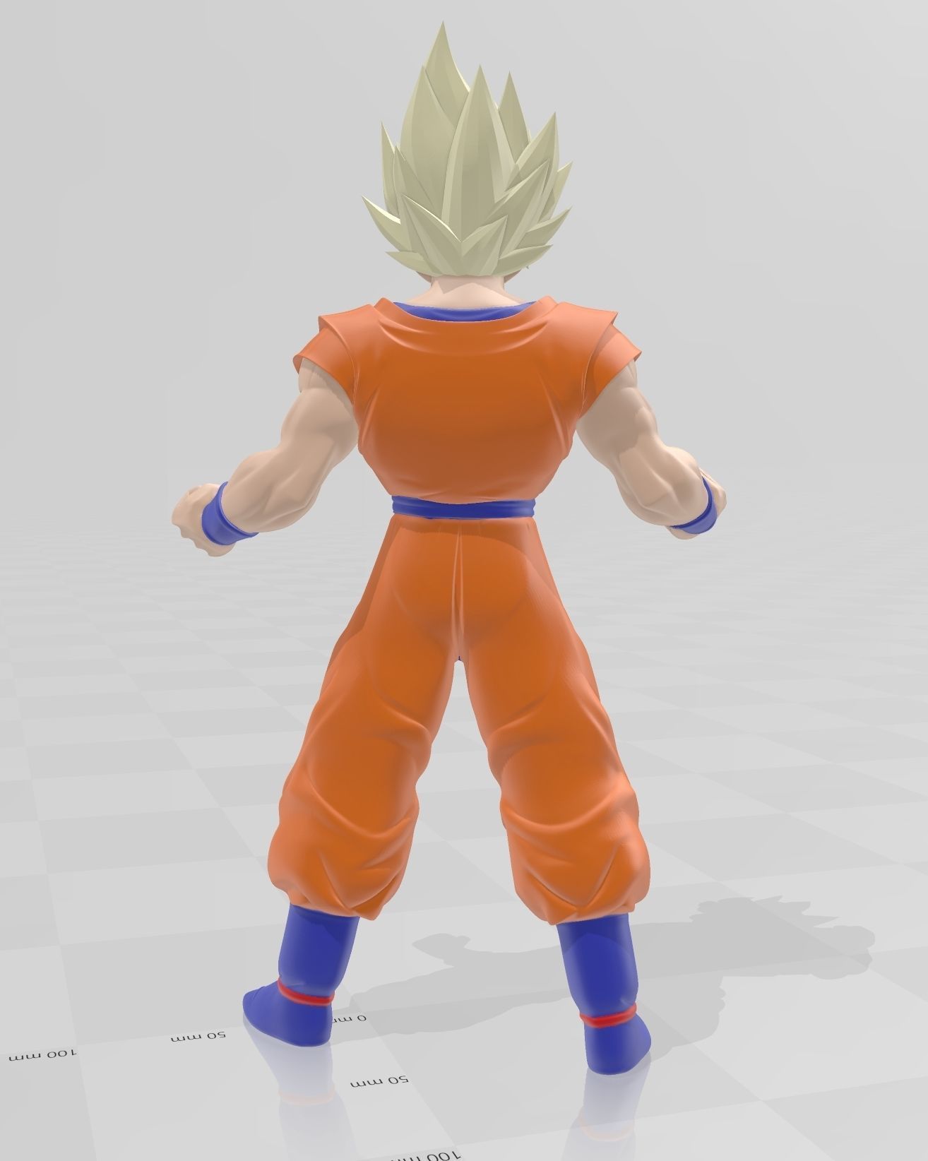 DRAGON BALL Super Saiyan Son Goku 3D model 3D printable | CGTrader