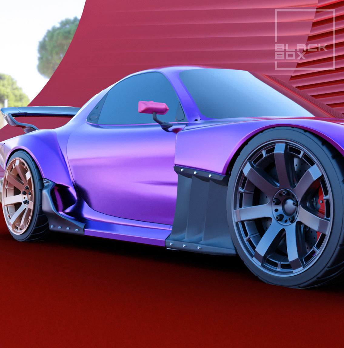 ROMA Wheel Set front and rear for diecast 3D model 3D printable | CGTrader