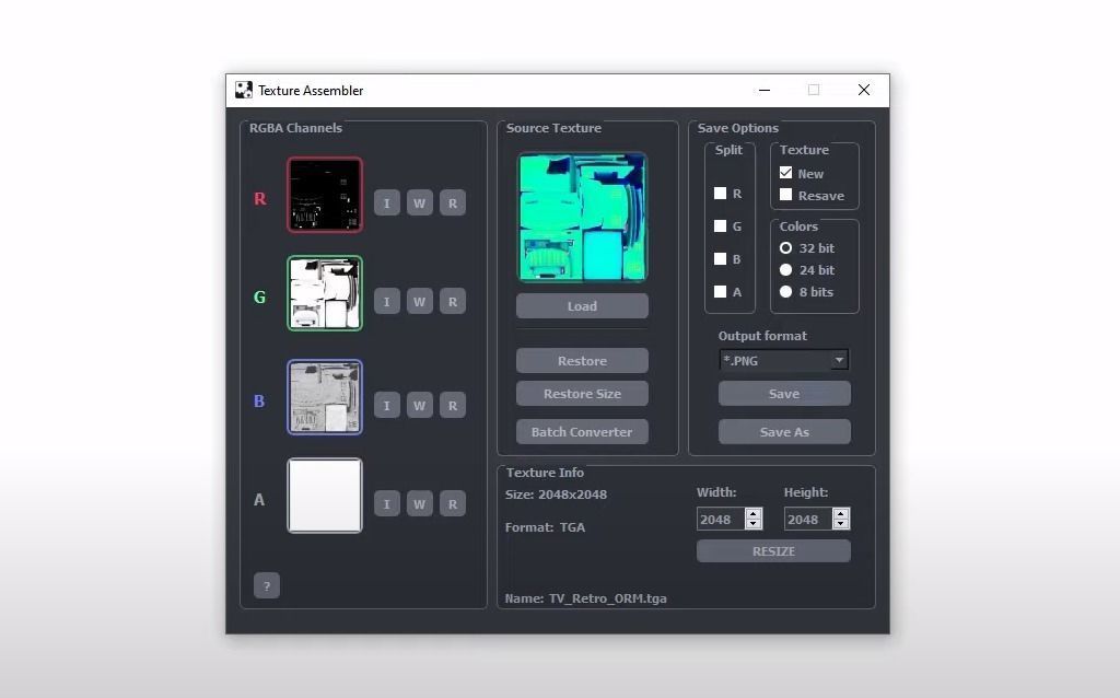 Texture Assembler 3D model | CGTrader