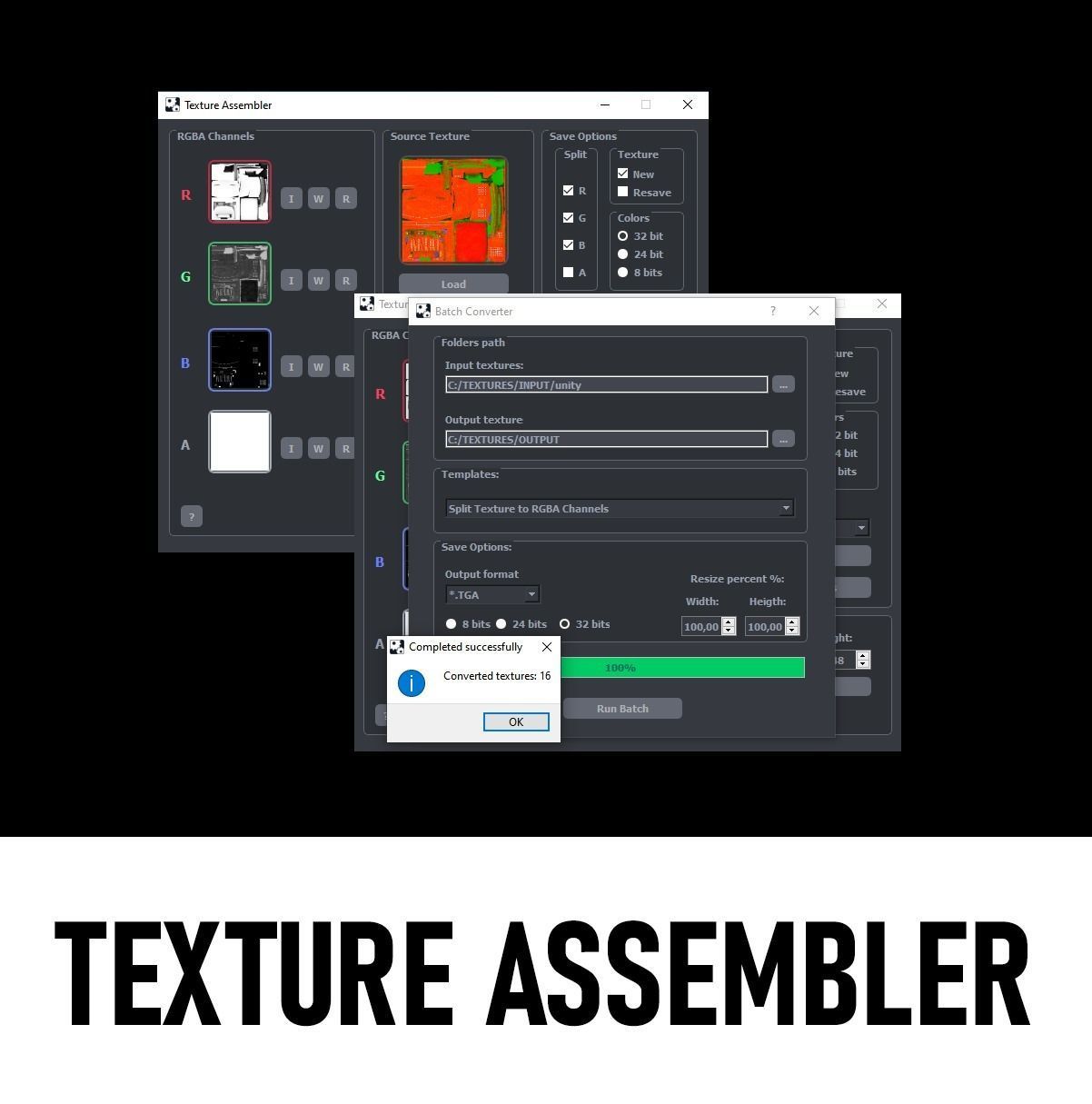 Texture Assembler 3D model | CGTrader