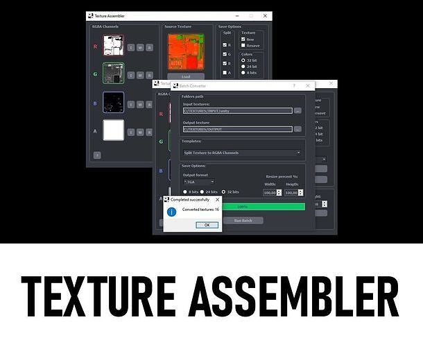Texture Assembler 3D model | CGTrader