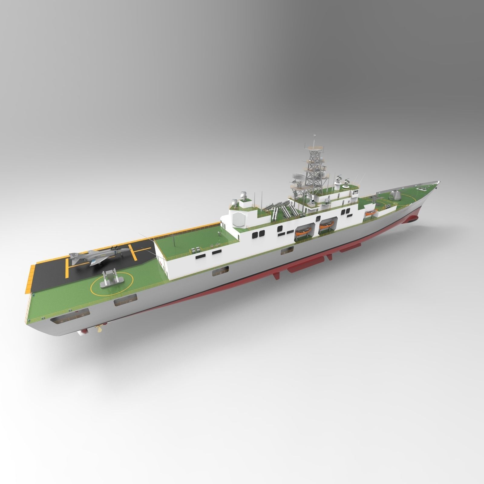CSGN Strike Cruiser Mk 2 ship 3D model | CGTrader