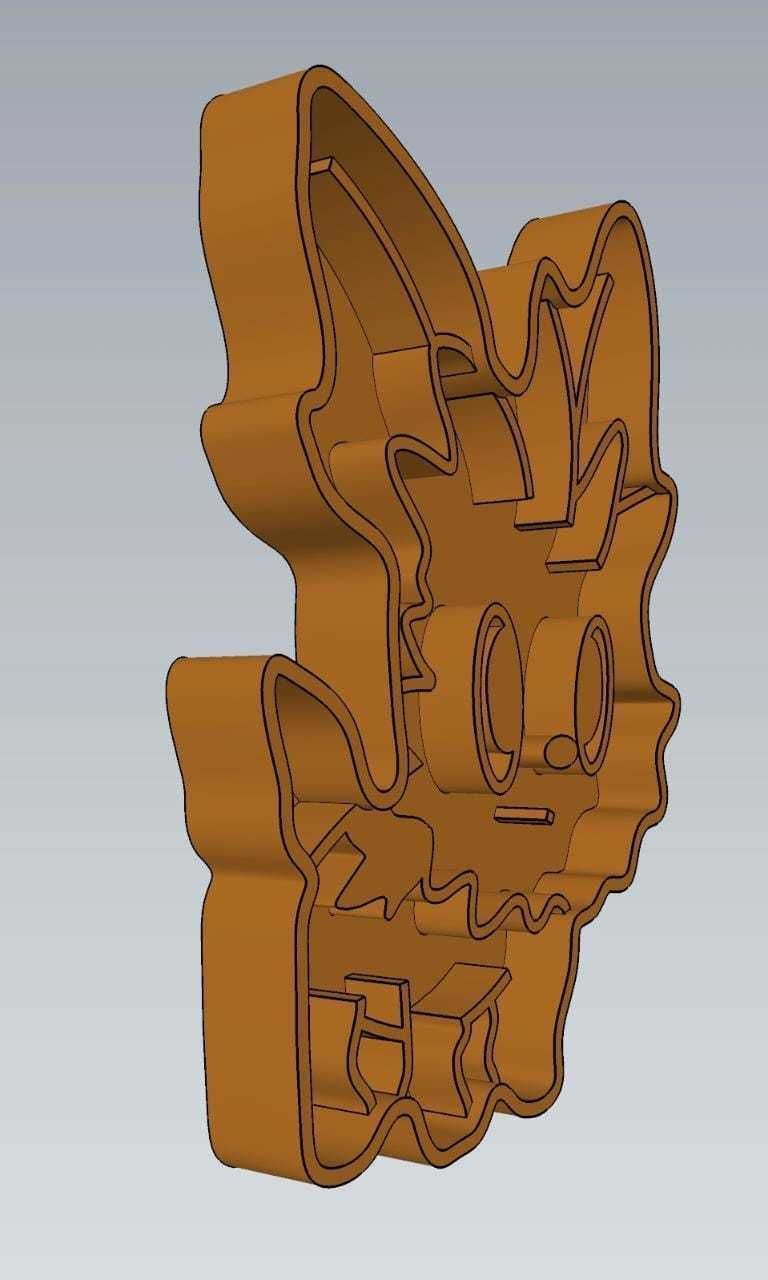 Amazing Pokemon Lillipup Cookie Cutter Stamp Cake Decorating 3D model animated | CGTrader