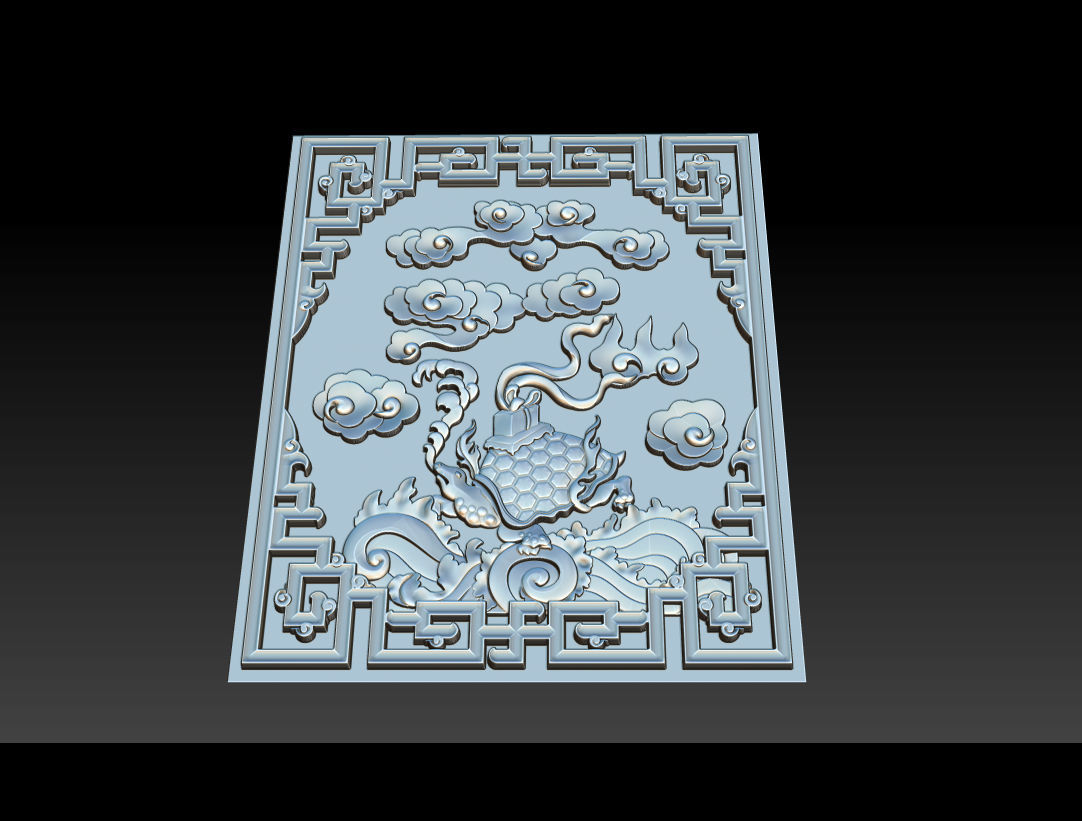 Magic Turtle - deco 3D model 3D printable | CGTrader