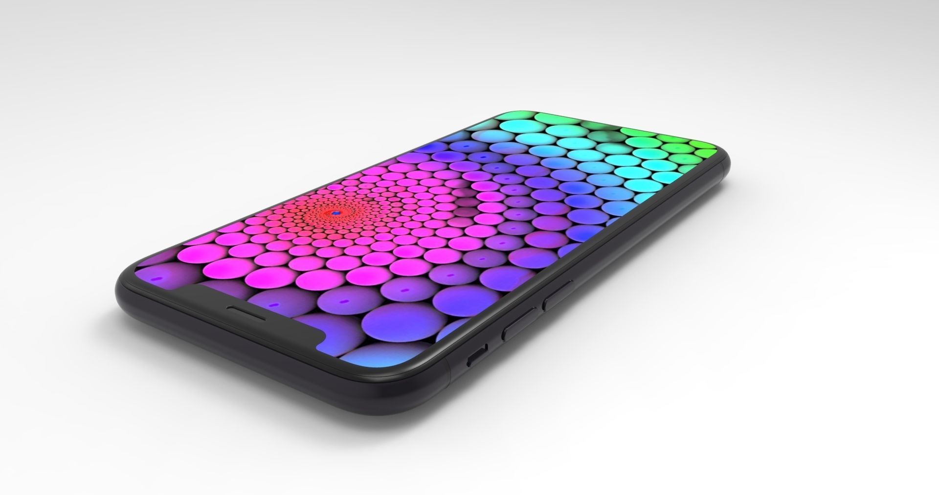 iPhone X - original dimensions 3D model | CGTrader