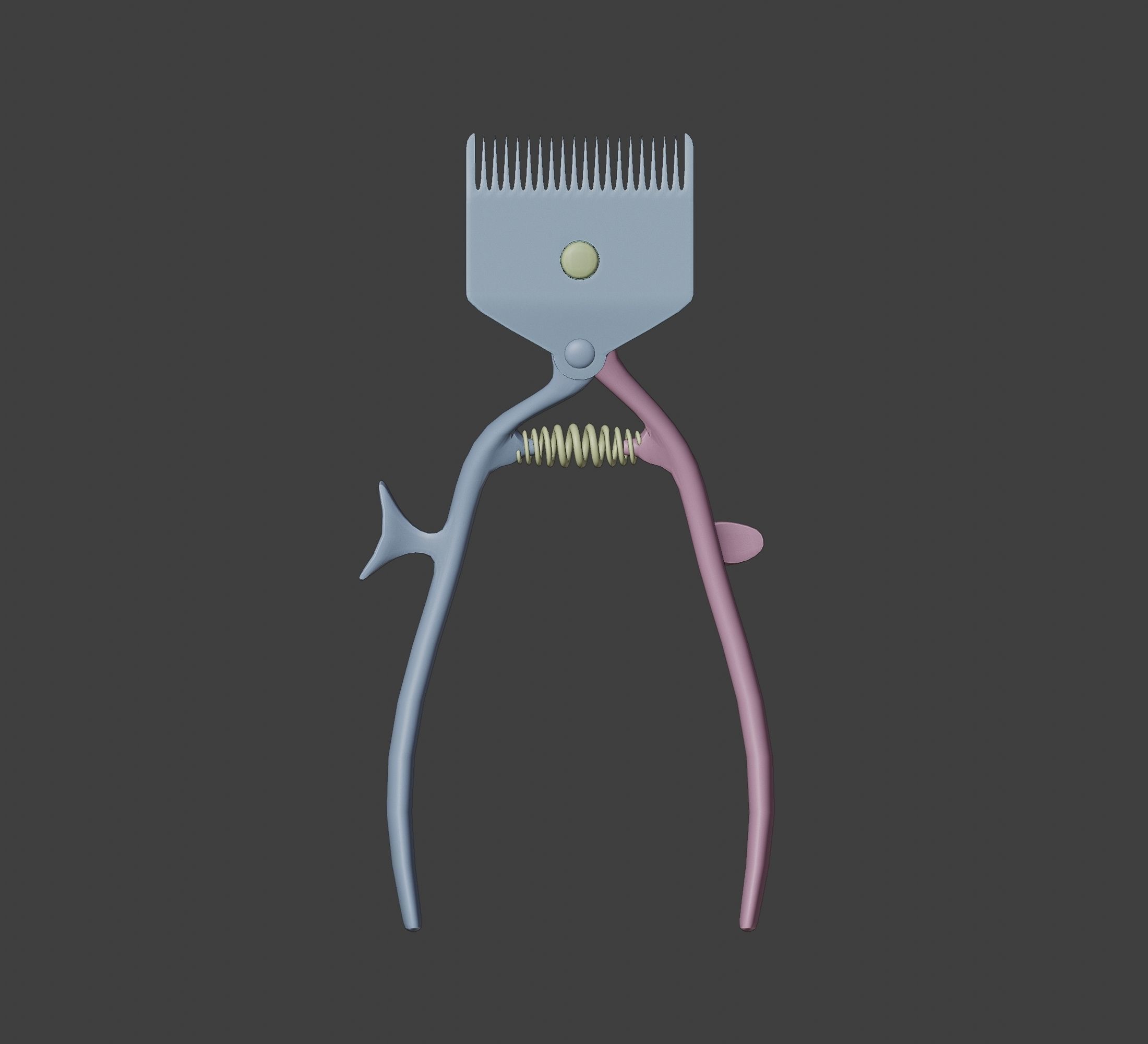 Vintage manual hair clippers 3D model | CGTrader