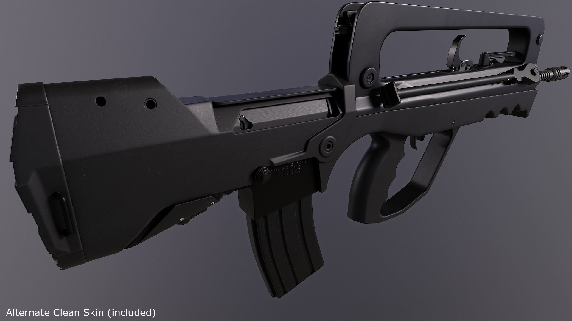 3D model FAMAS G2 Rifle VR / AR / low-poly | CGTrader