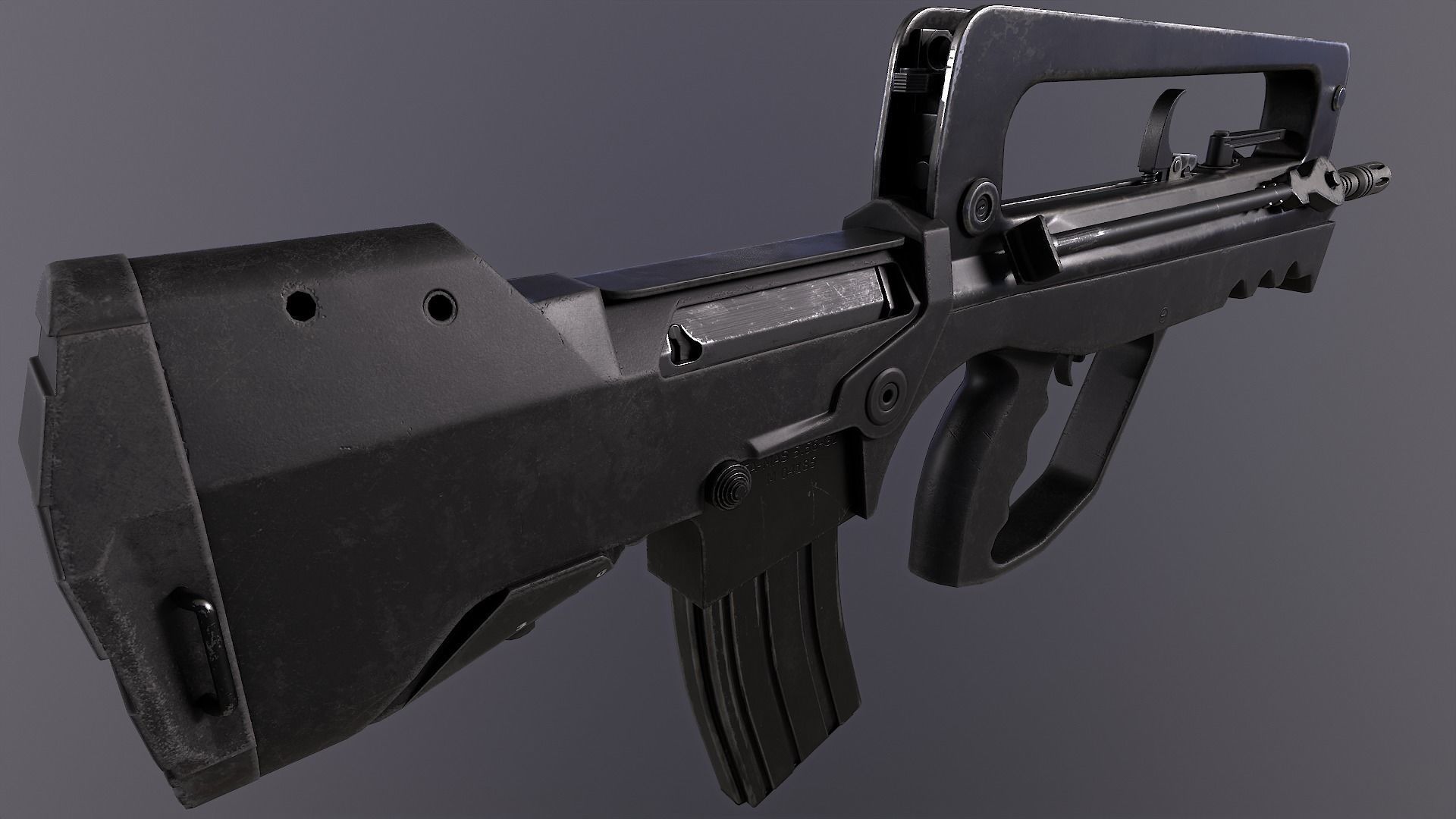 3D model FAMAS G2 Rifle VR / AR / low-poly | CGTrader