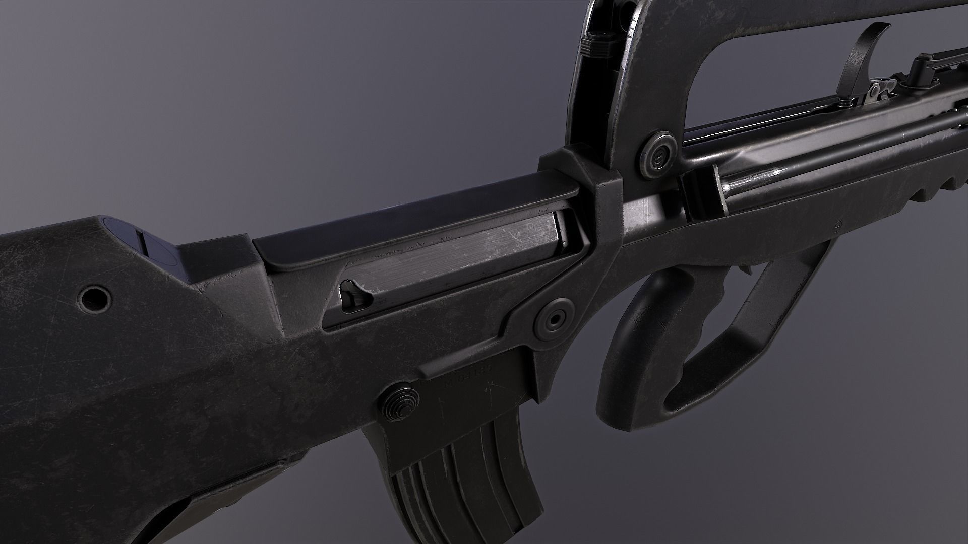 3D model FAMAS G2 Rifle VR / AR / low-poly | CGTrader