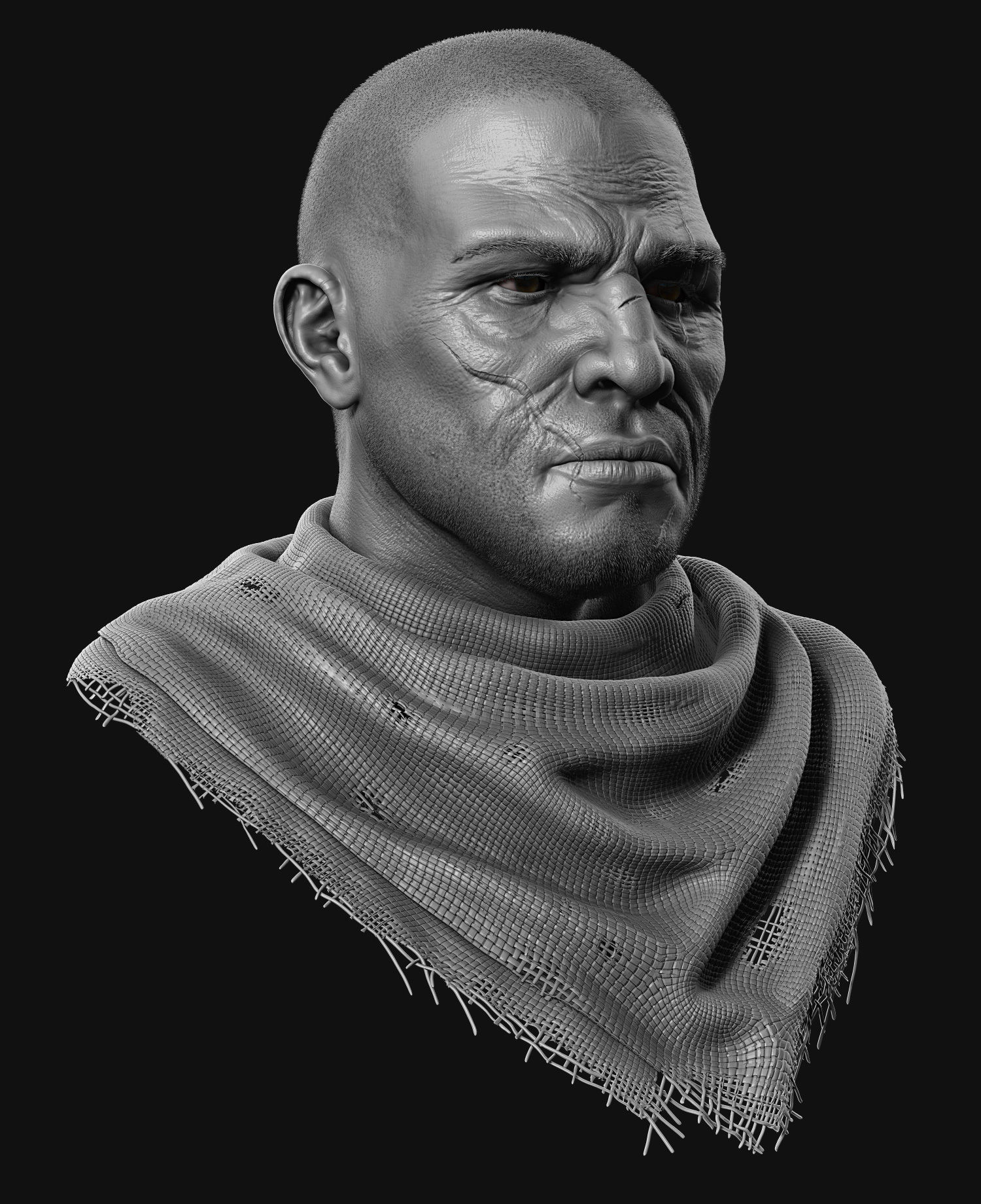 Male Soldier Head 3D model | CGTrader