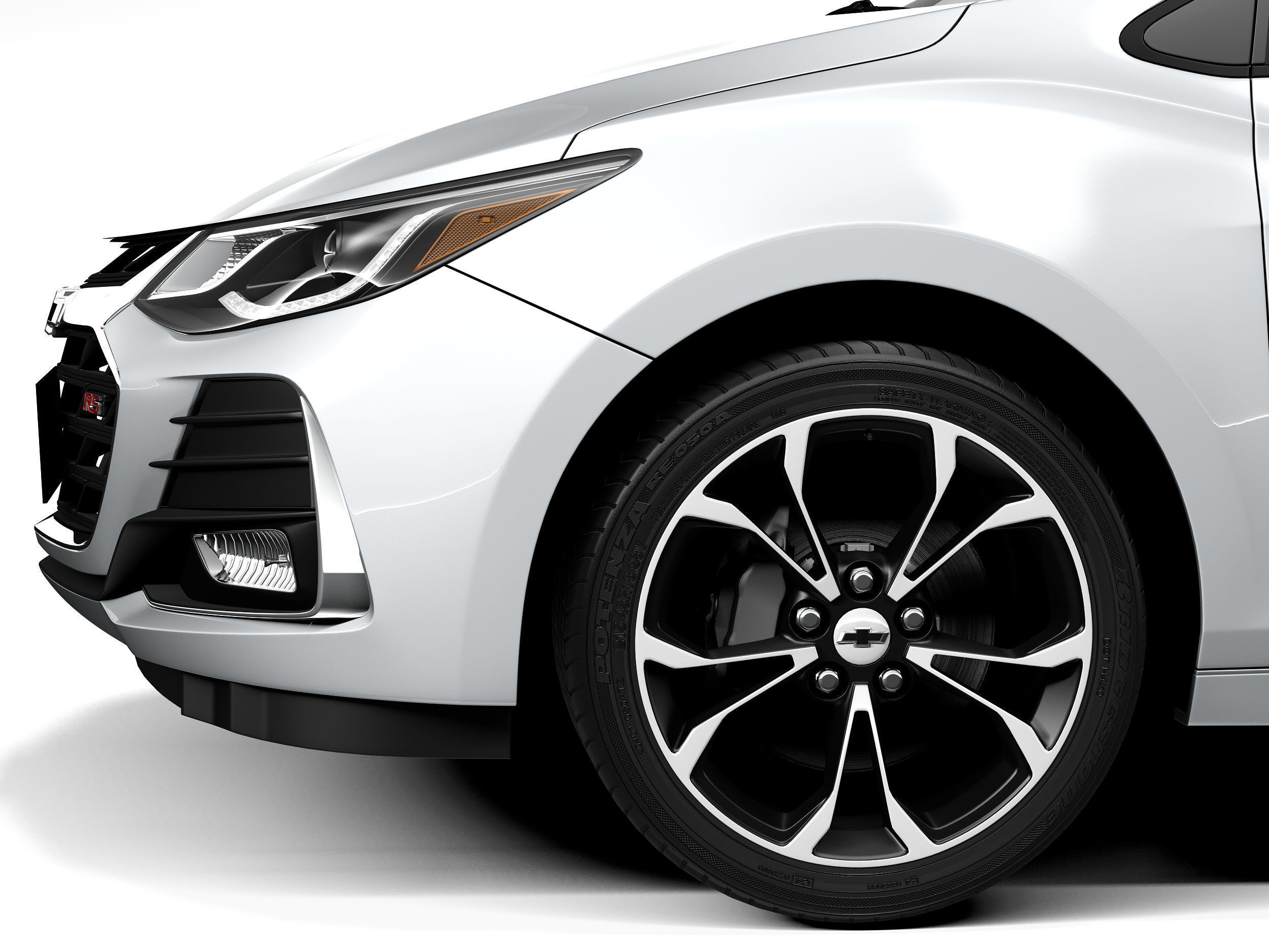 Chevrolet Cruze Hatchback 2019 3D model | CGTrader