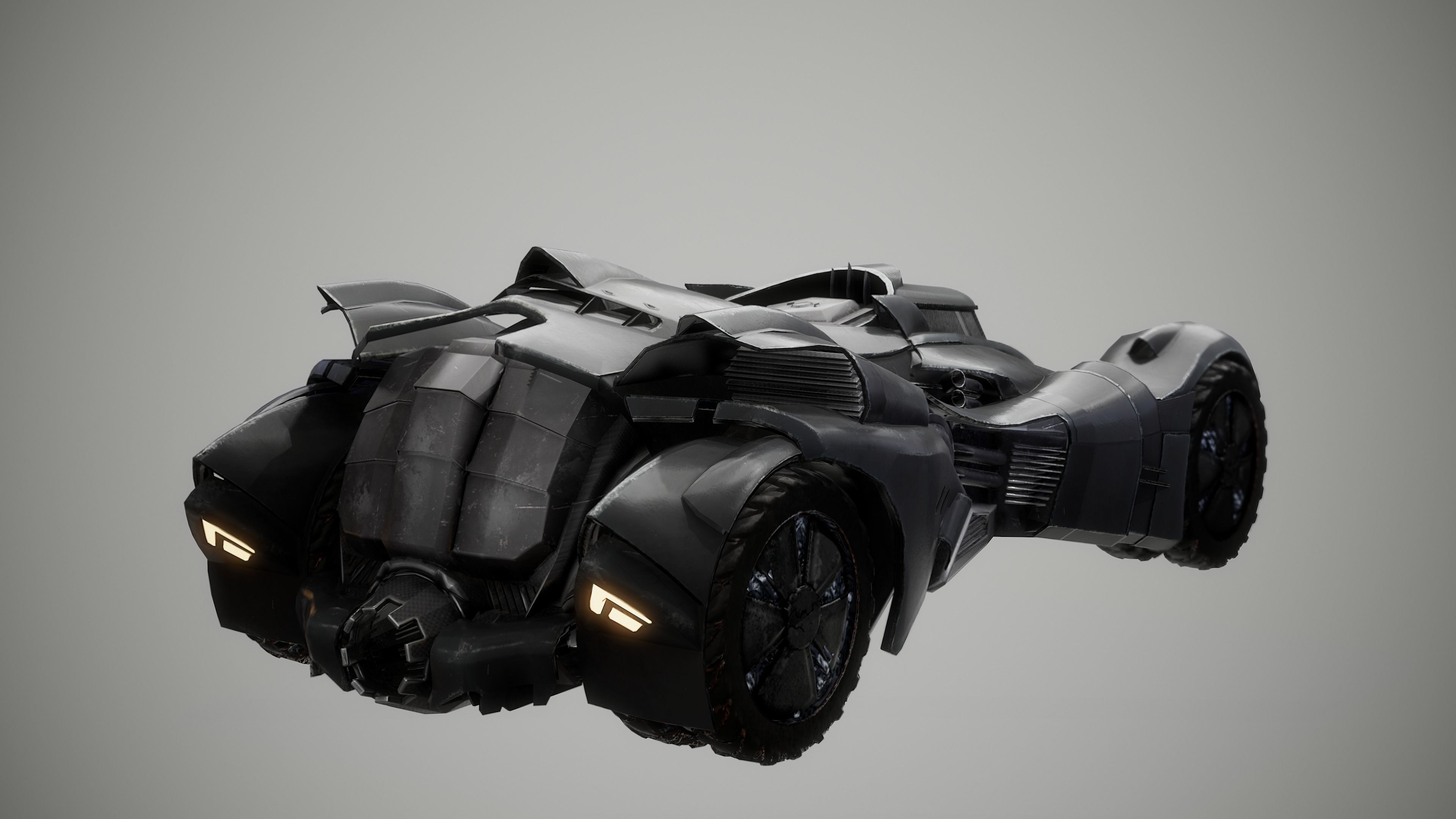 3D model Batmobile VR / AR / low-poly | CGTrader