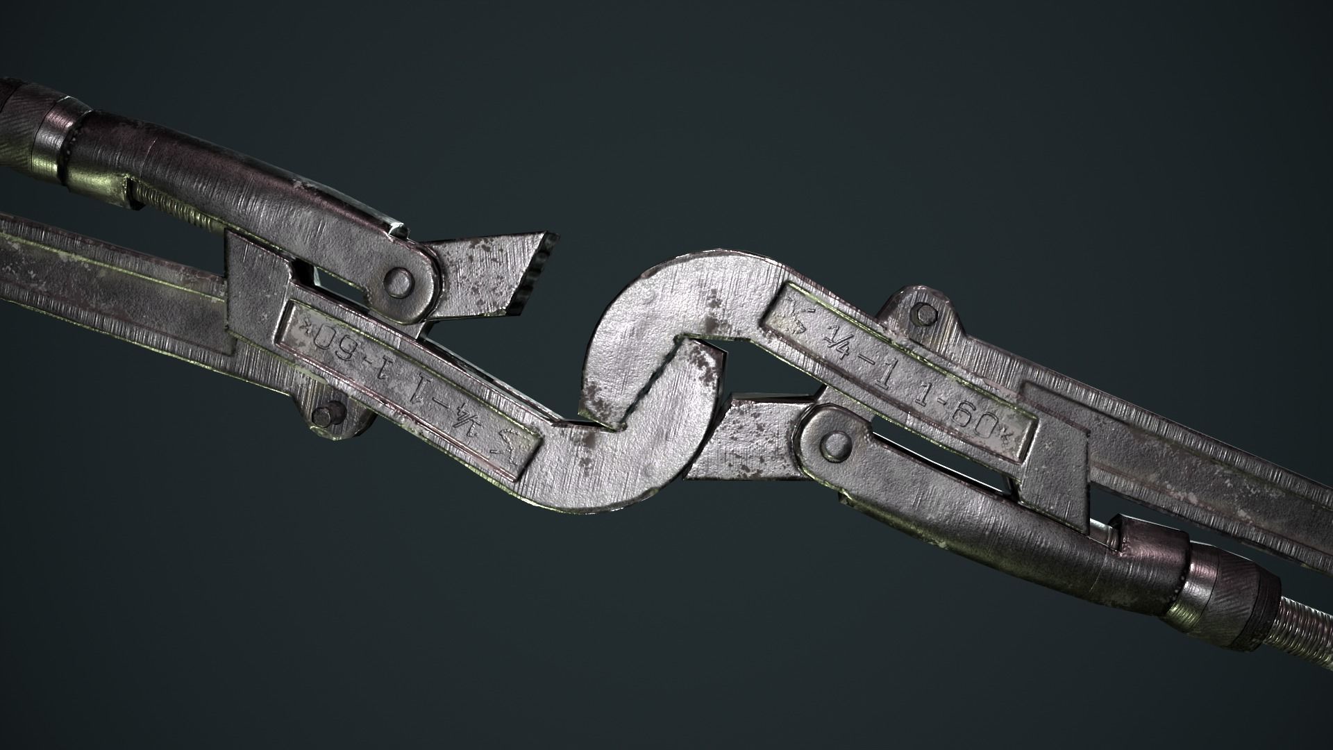 3D model Pipe lever wrench VR / AR / low-poly | CGTrader