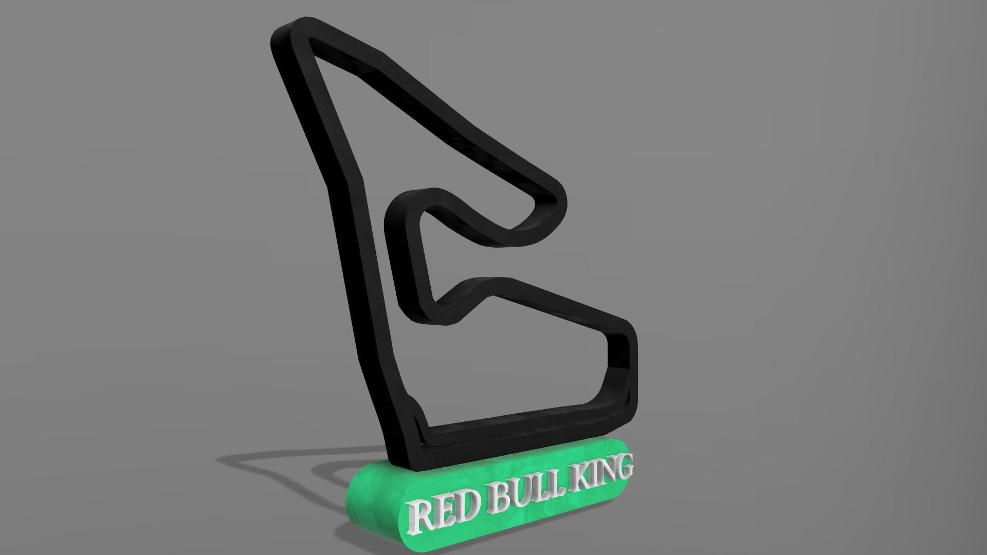 F1 Red Bull Racing Track Decor STL File Autodesk Fusion 360 3D model 3D ...