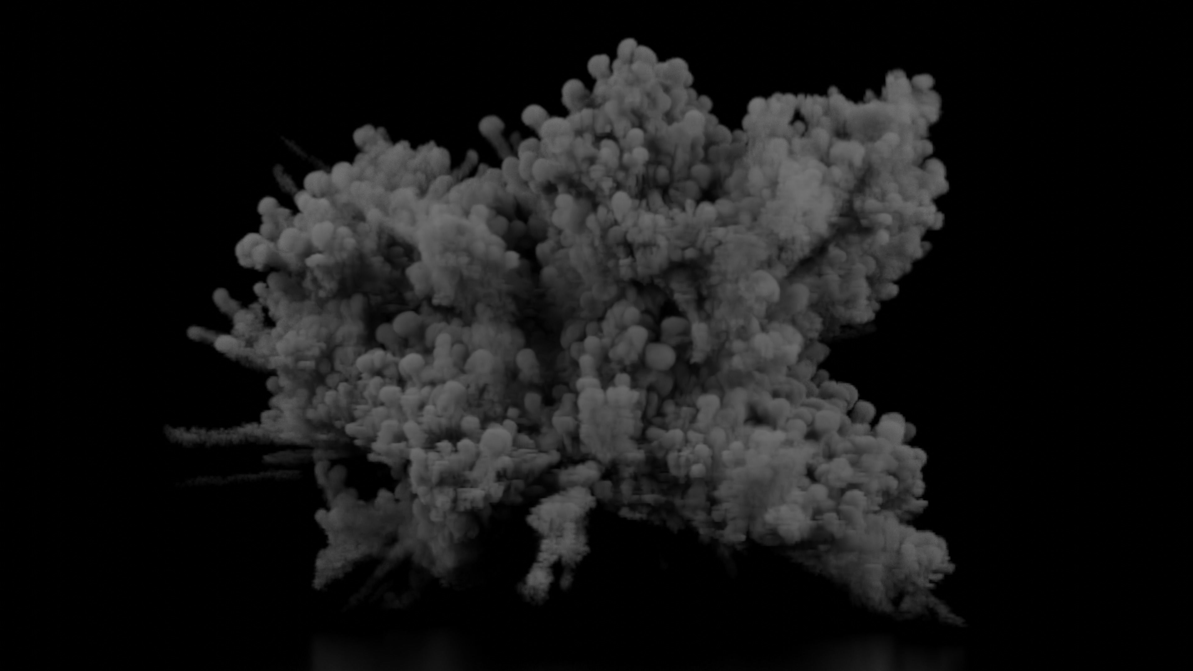 Grenade Explosion 3D model animated rigged | CGTrader