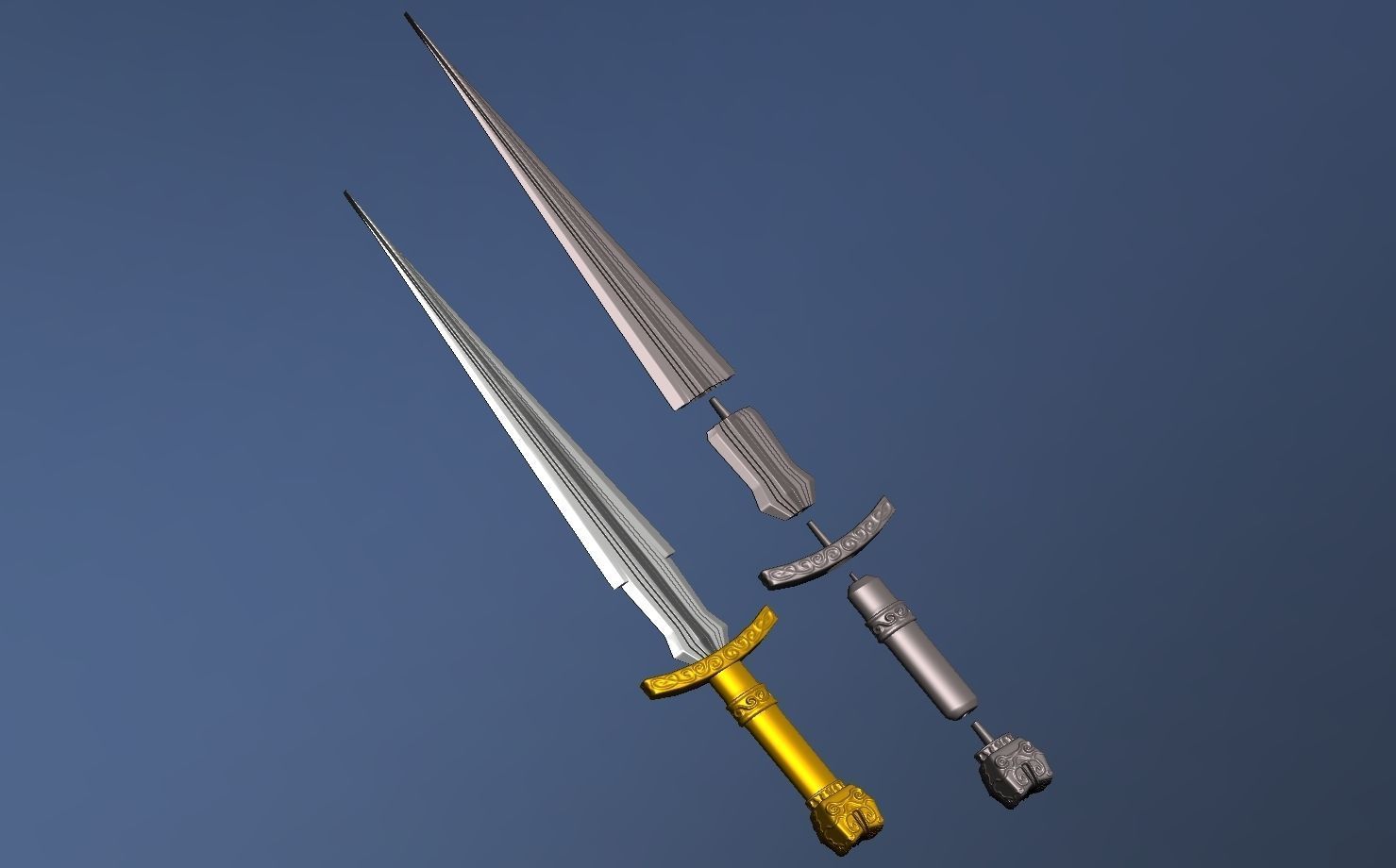 Loki Dagger - Loki Disneyplus Series 3d print model 3D model 3D ...