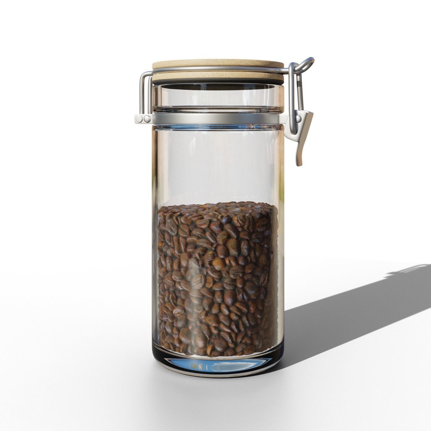Coffee jar 3D model | CGTrader