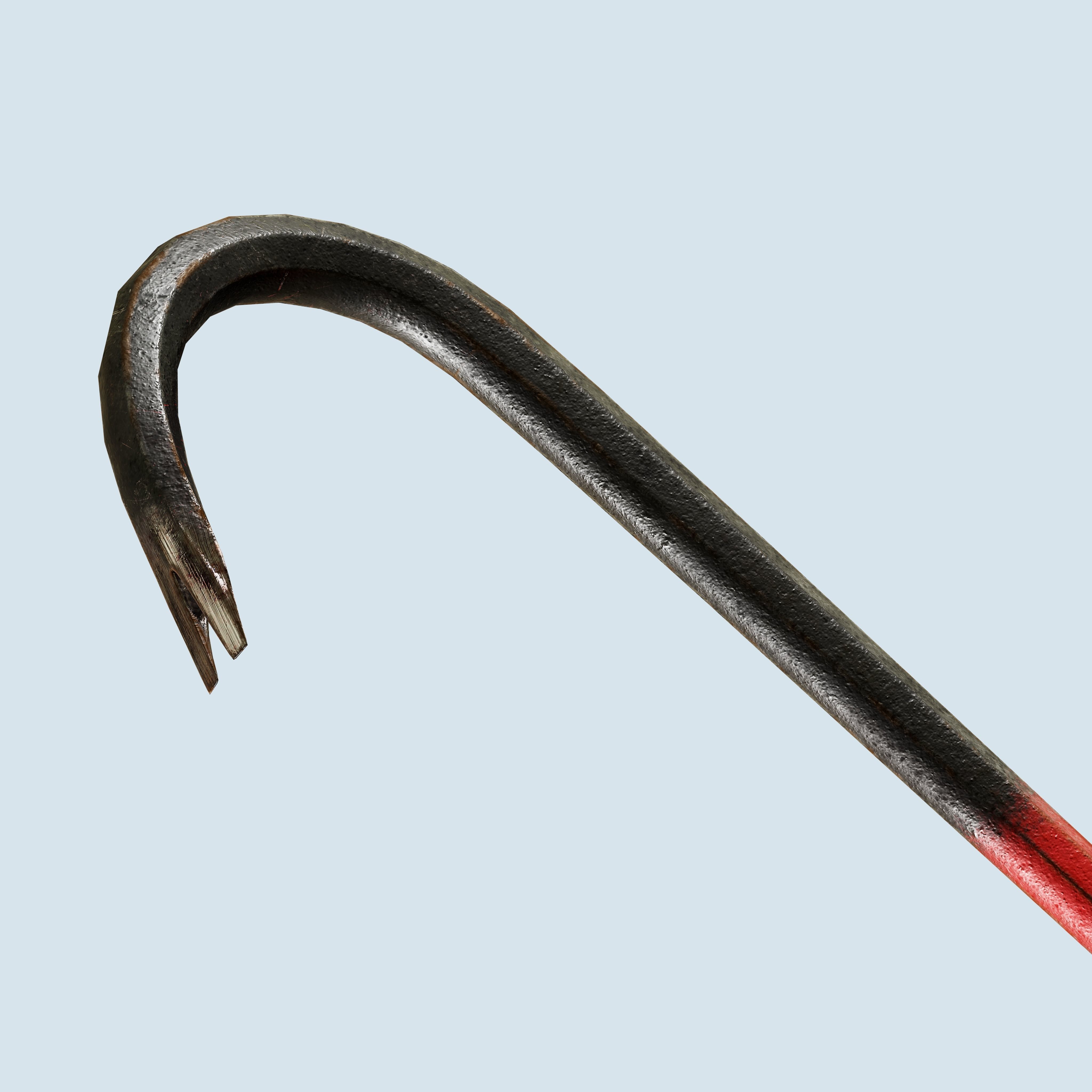 3D model Crowbar Collection Low Poly Game Ready model VR / AR / low ...