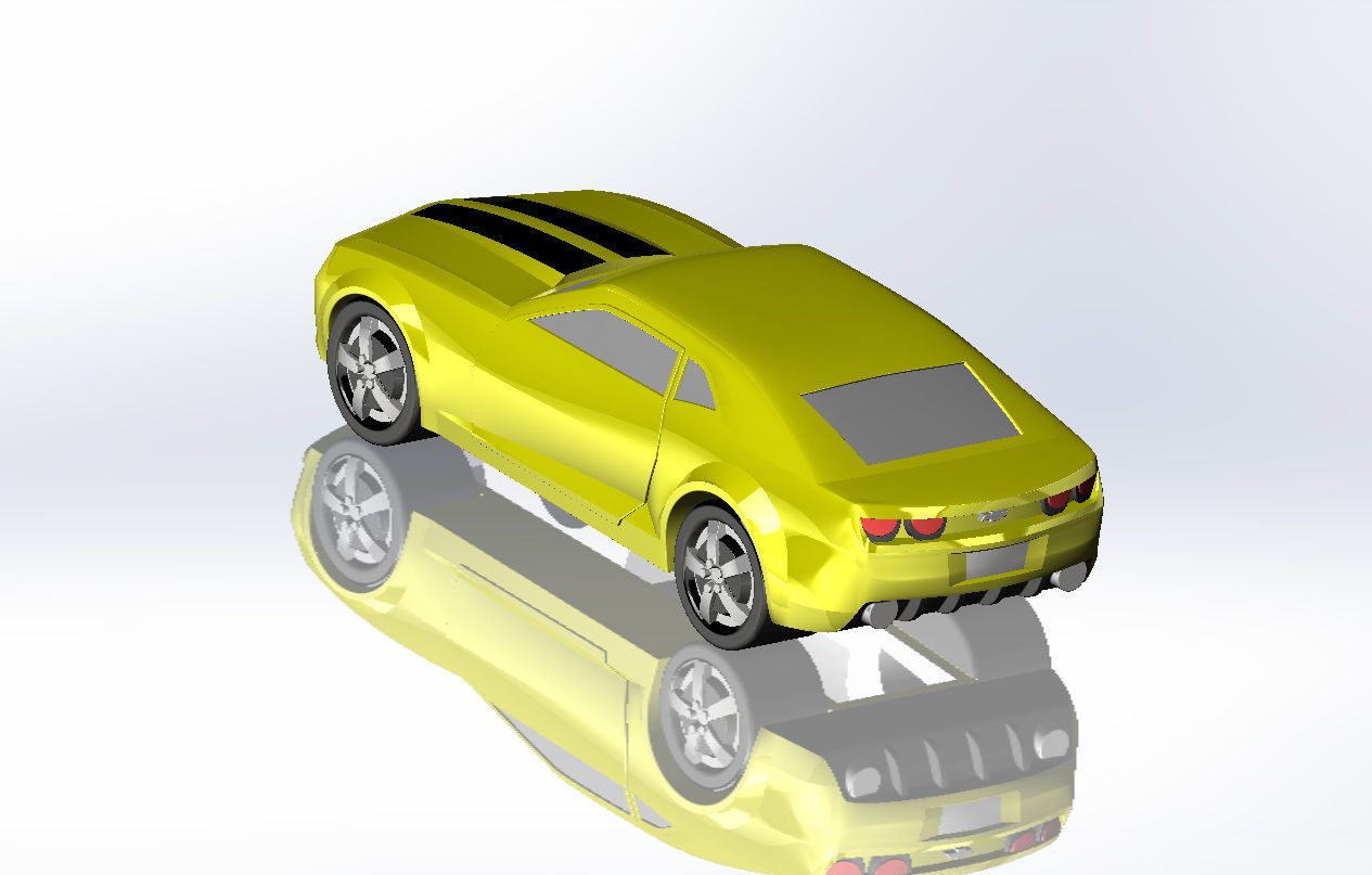Chevrolet Camaro 3D model 3D printable | CGTrader