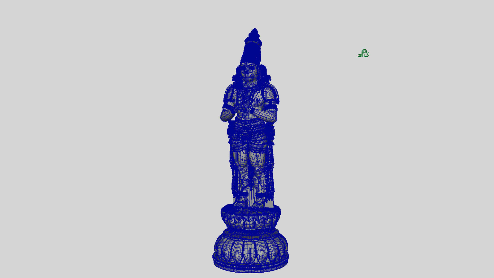 god hanuman statue 3D model | CGTrader