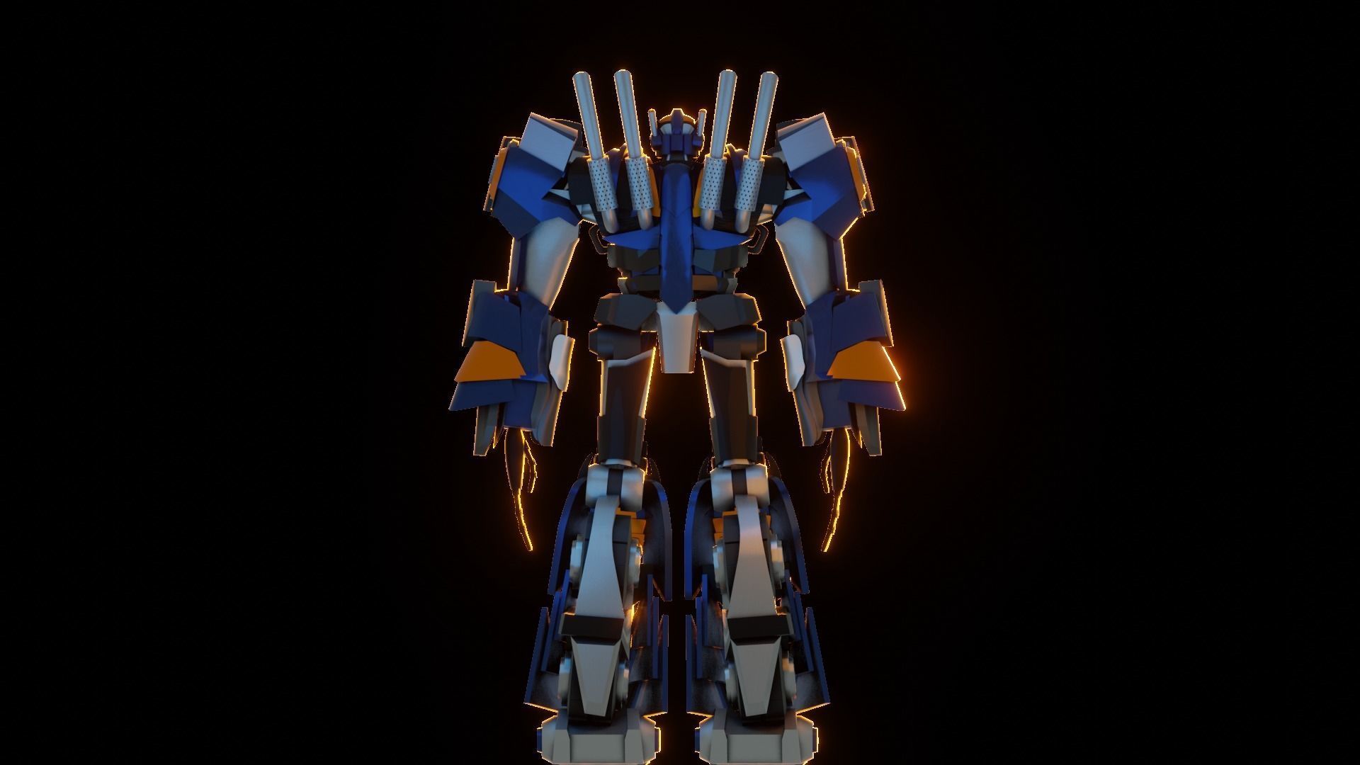 Transformers Prime Sentinel Prime free VR / AR / low-poly 3D model ...