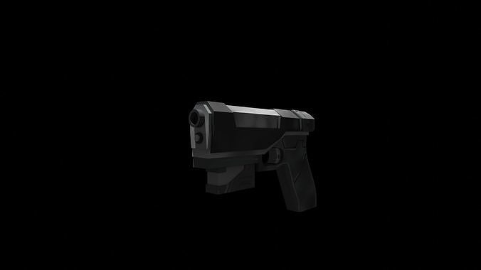 CR-15 Pistol 3D model | CGTrader