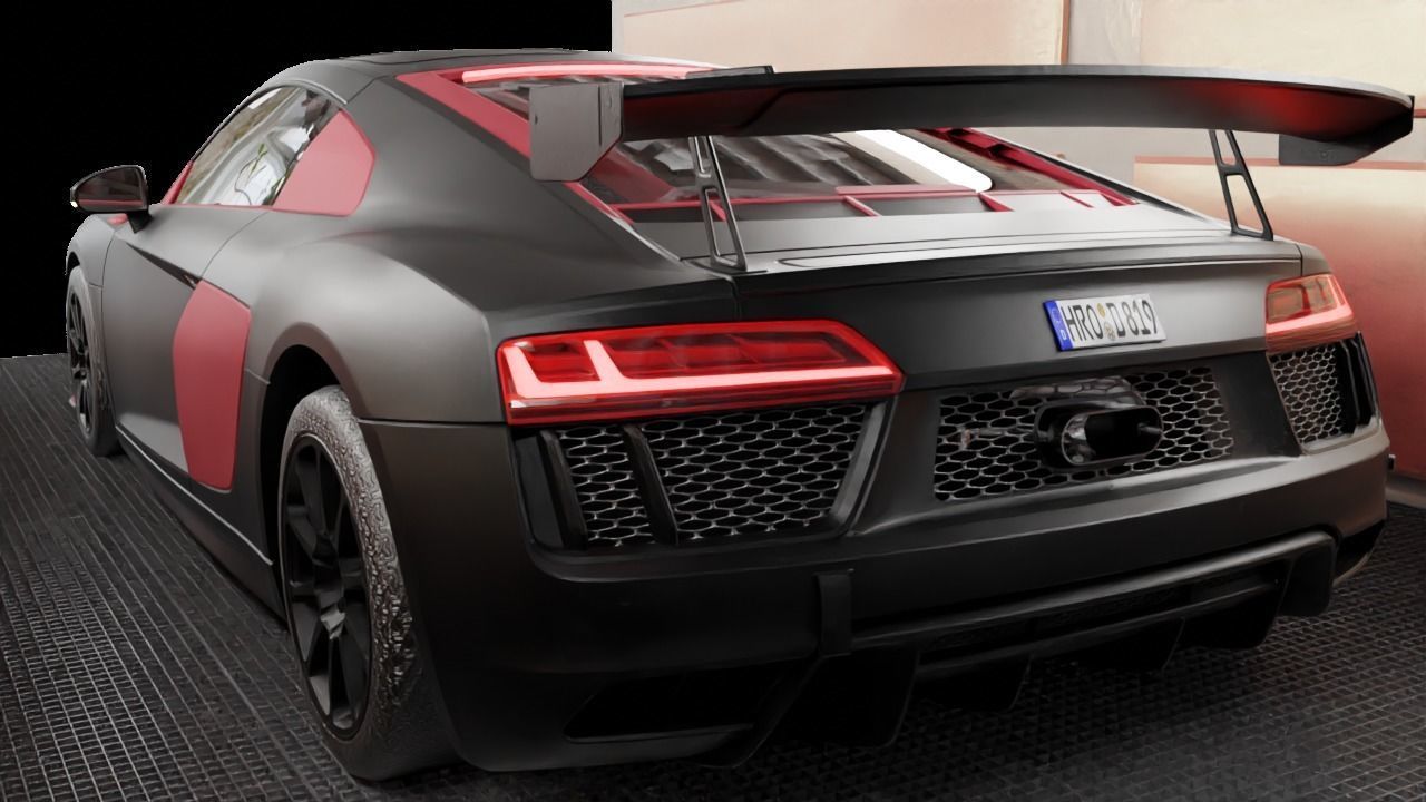 Audi R8 LMS GT4 3D model | CGTrader