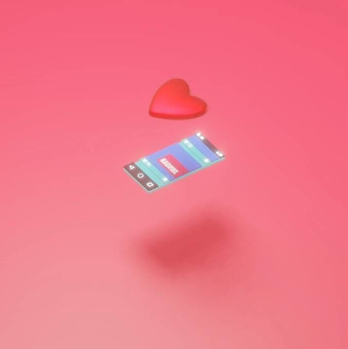 Phone press like animetion 3D model animated | CGTrader