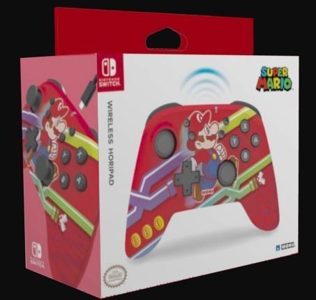 Nintendo Switch Hori Gamepad free VR / AR / low-poly 3D model | CGTrader